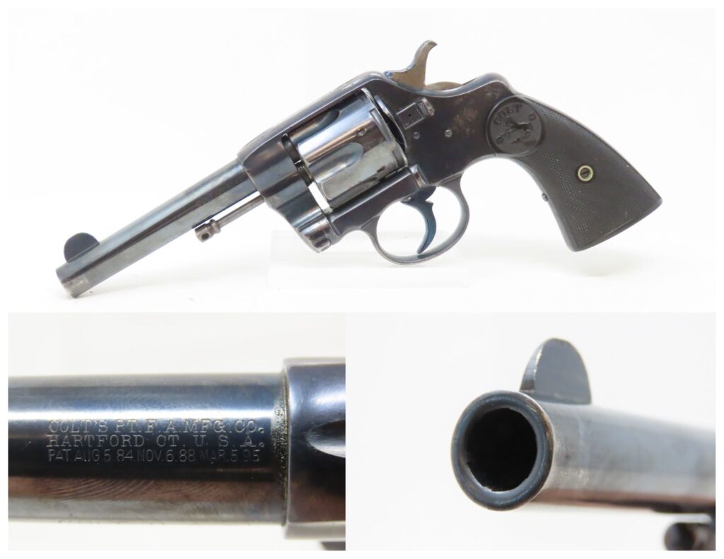 Colt Commercial New Army & Navy Model Double Action Revolver 8.24 C ...