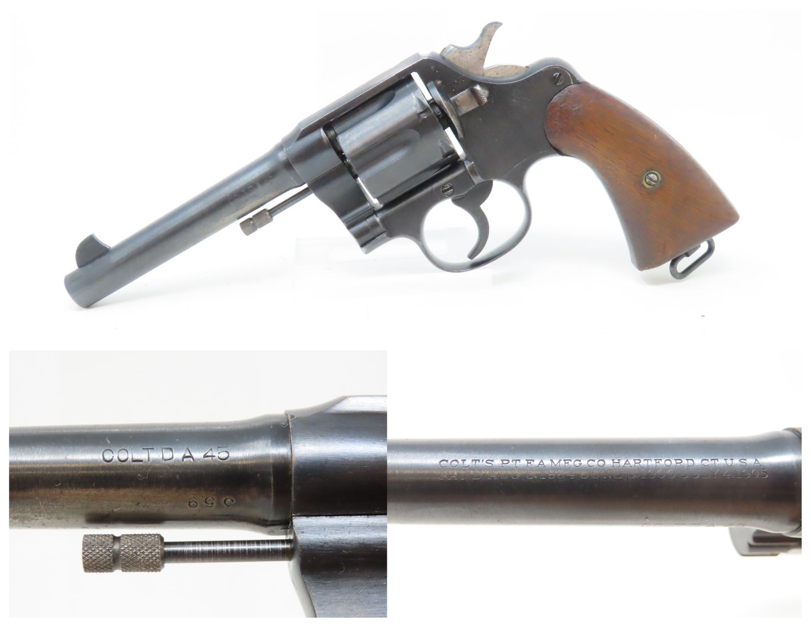 Colt MOdel 1917 Revolver 8.16 C&RAntique001 | Ancestry Guns