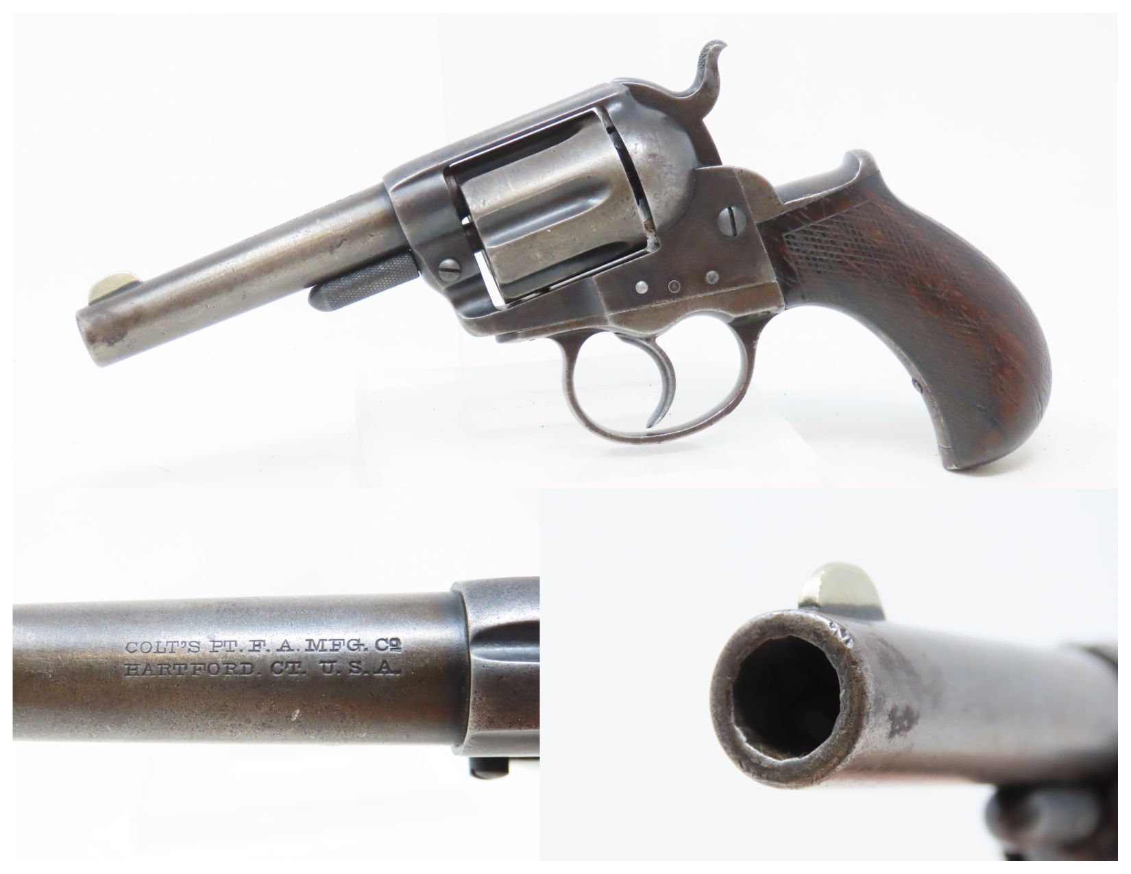 Colt Model 1877 Lightning Revolver 8.29 C&RAntique001 | Ancestry Guns