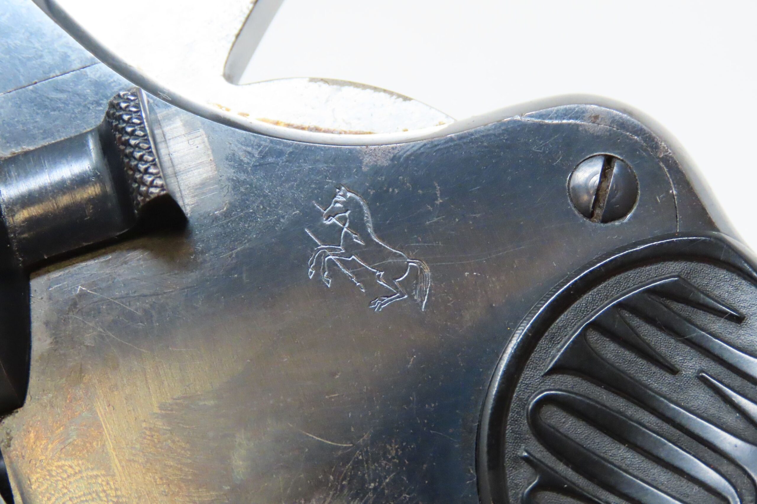 Colt New Service Revolver in .38 WCF 8.15 C&RAntique006 | Ancestry Guns