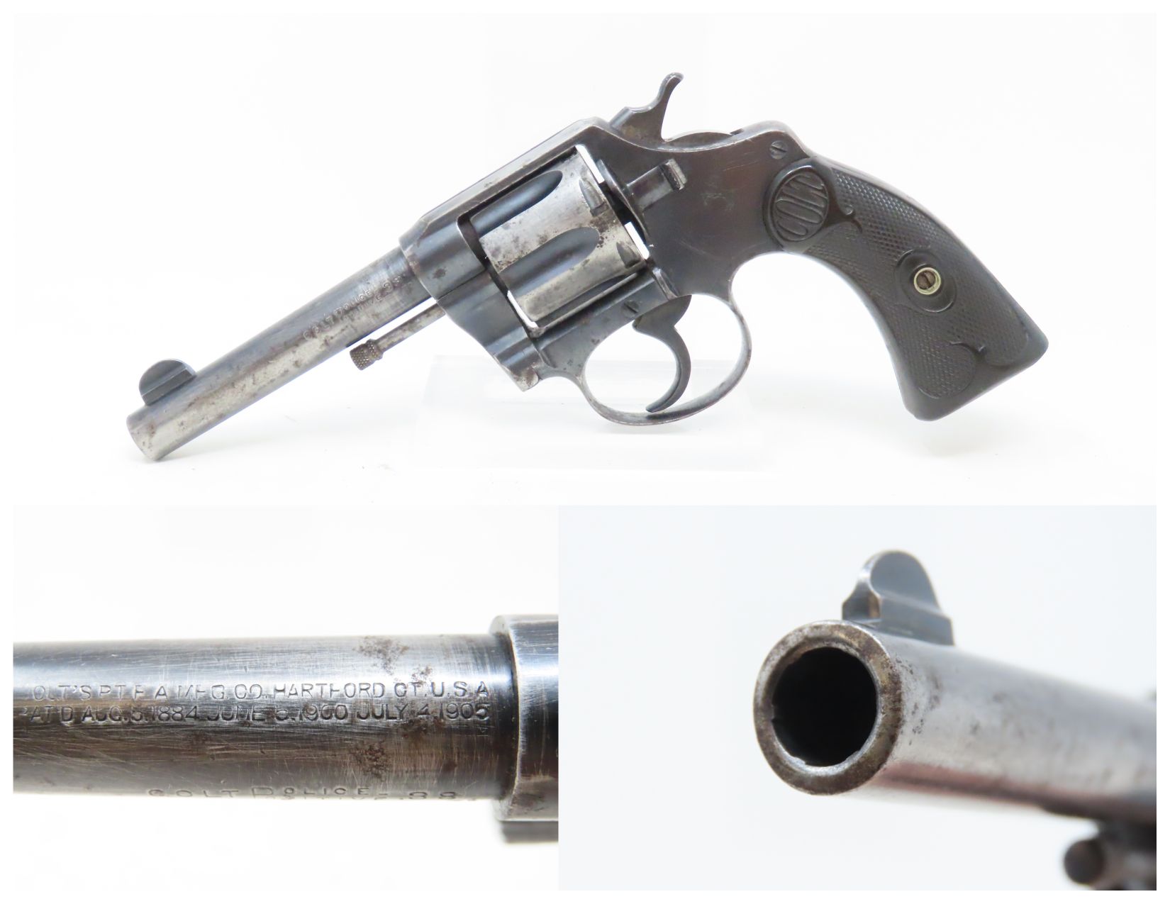 Colt Police Positive Revolver 8.15 C&RAntique001 | Ancestry Guns