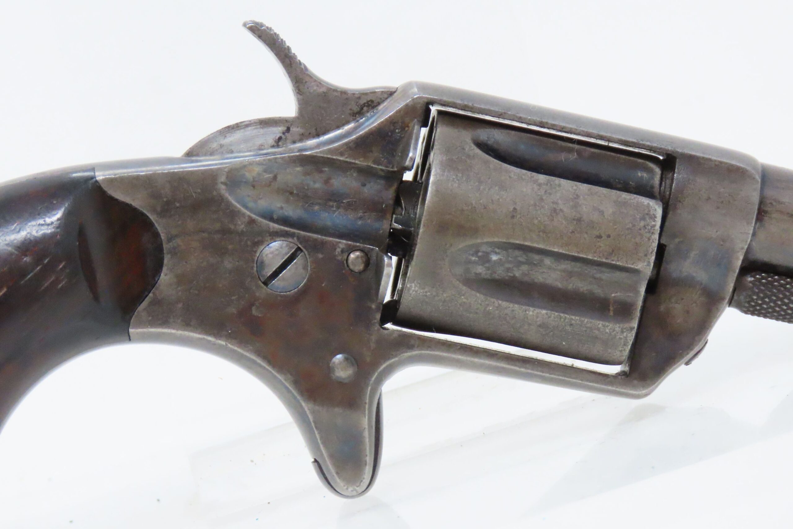 Etched Panel Colt New Line 30 Revolver 8.29 C&RAntique016 | Ancestry Guns