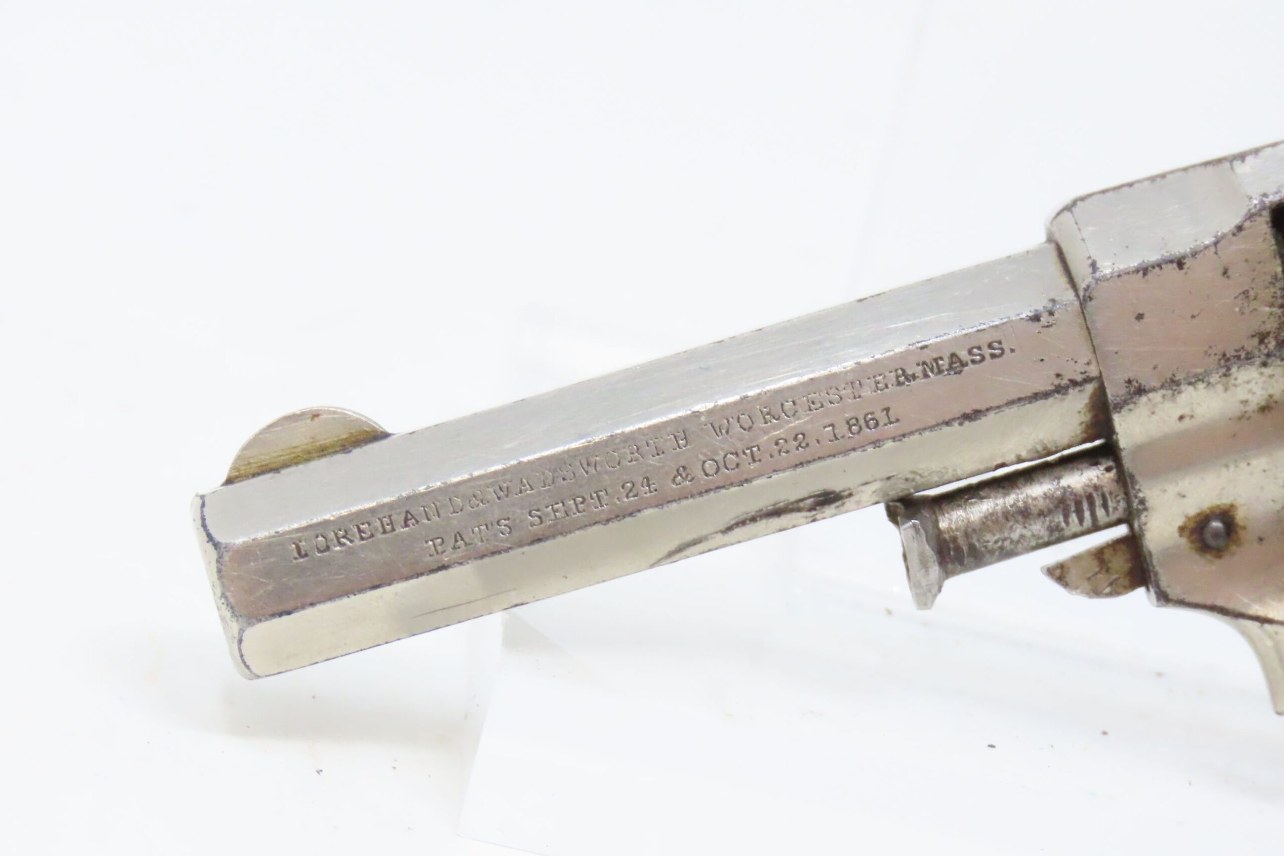 Forehand & Wadsworth Side Hammer Spur Trigger Revolver 8.18 C ...