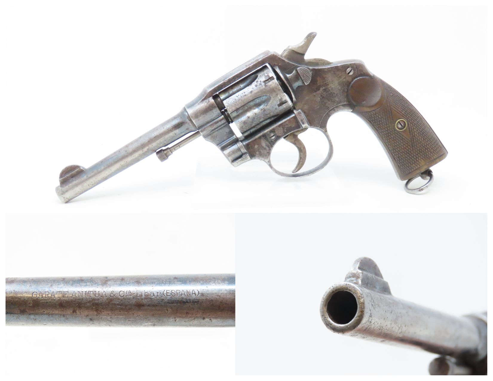 Garate Anitua y Cia .32 Hand Ejector Style Revolver 9.14 C&RAntique001 ...