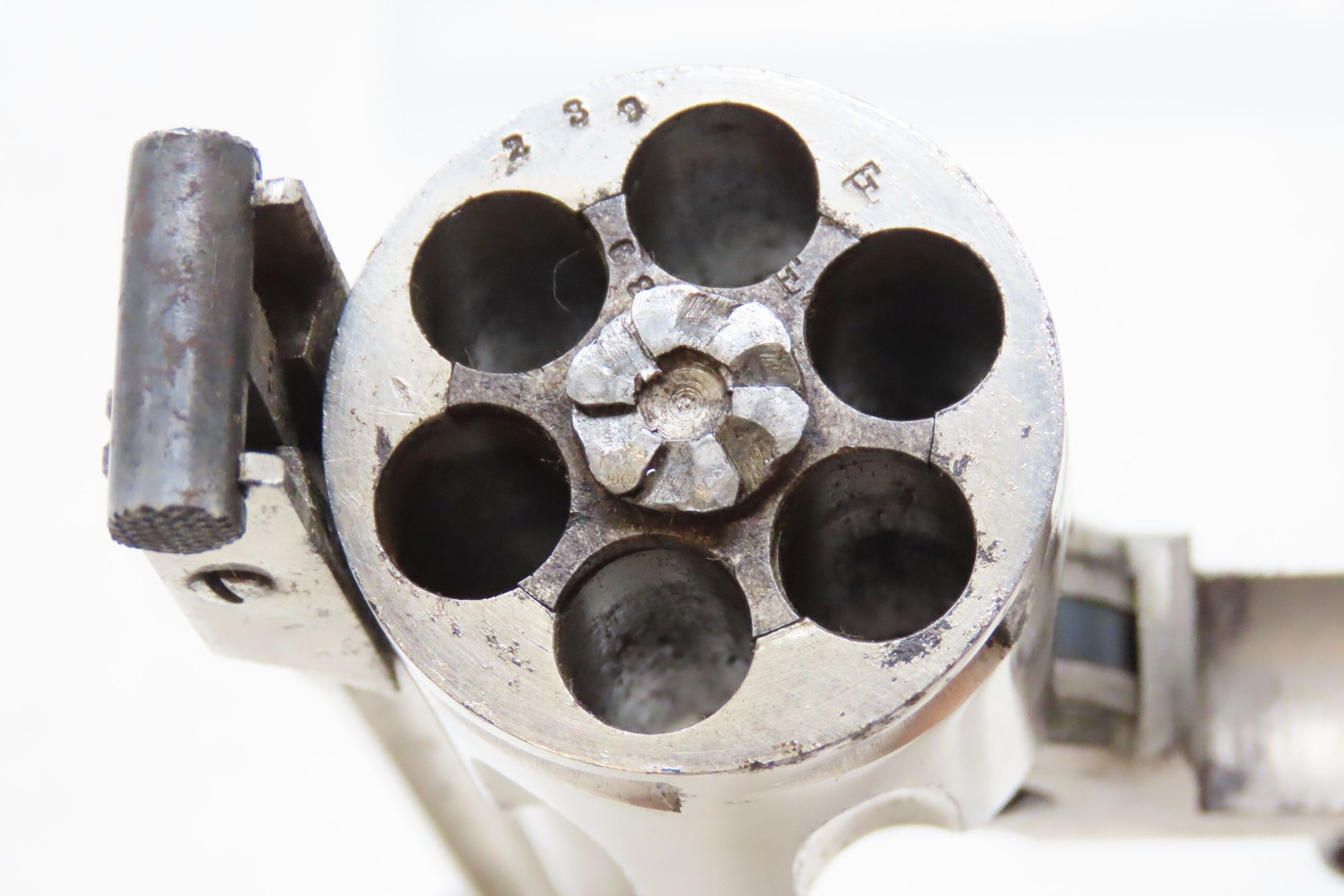 Hopkins & Allen Forehand Model 1901 Revolver 8.16 C&RAntique010 ...