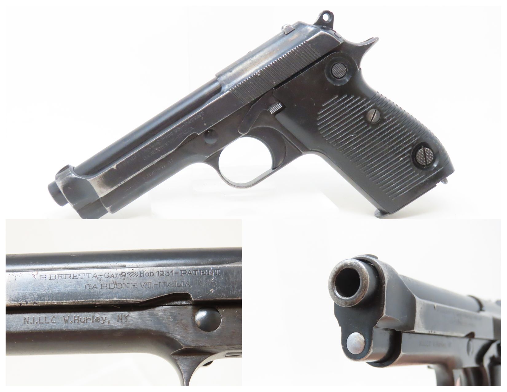 Italian beretta Model 1951 Pistol 9.7 C&RAntique001 | Ancestry Guns
