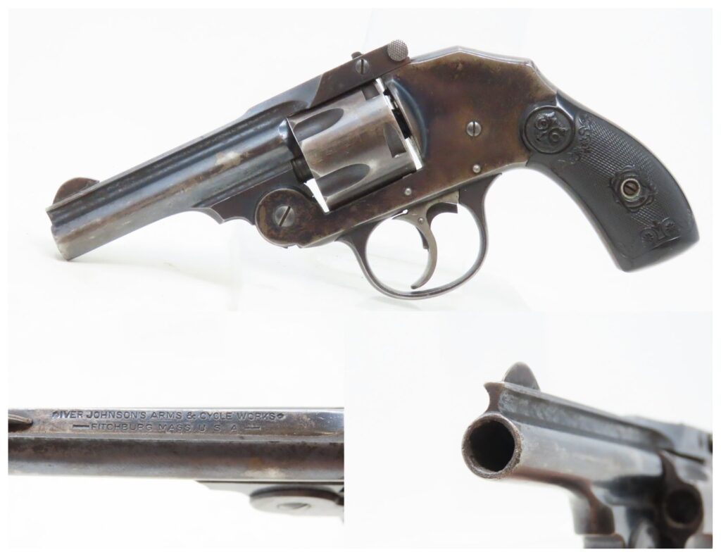 Iver Johnson Safety Automatic Hammerless Revolver 9.19 C&RAntique001 ...