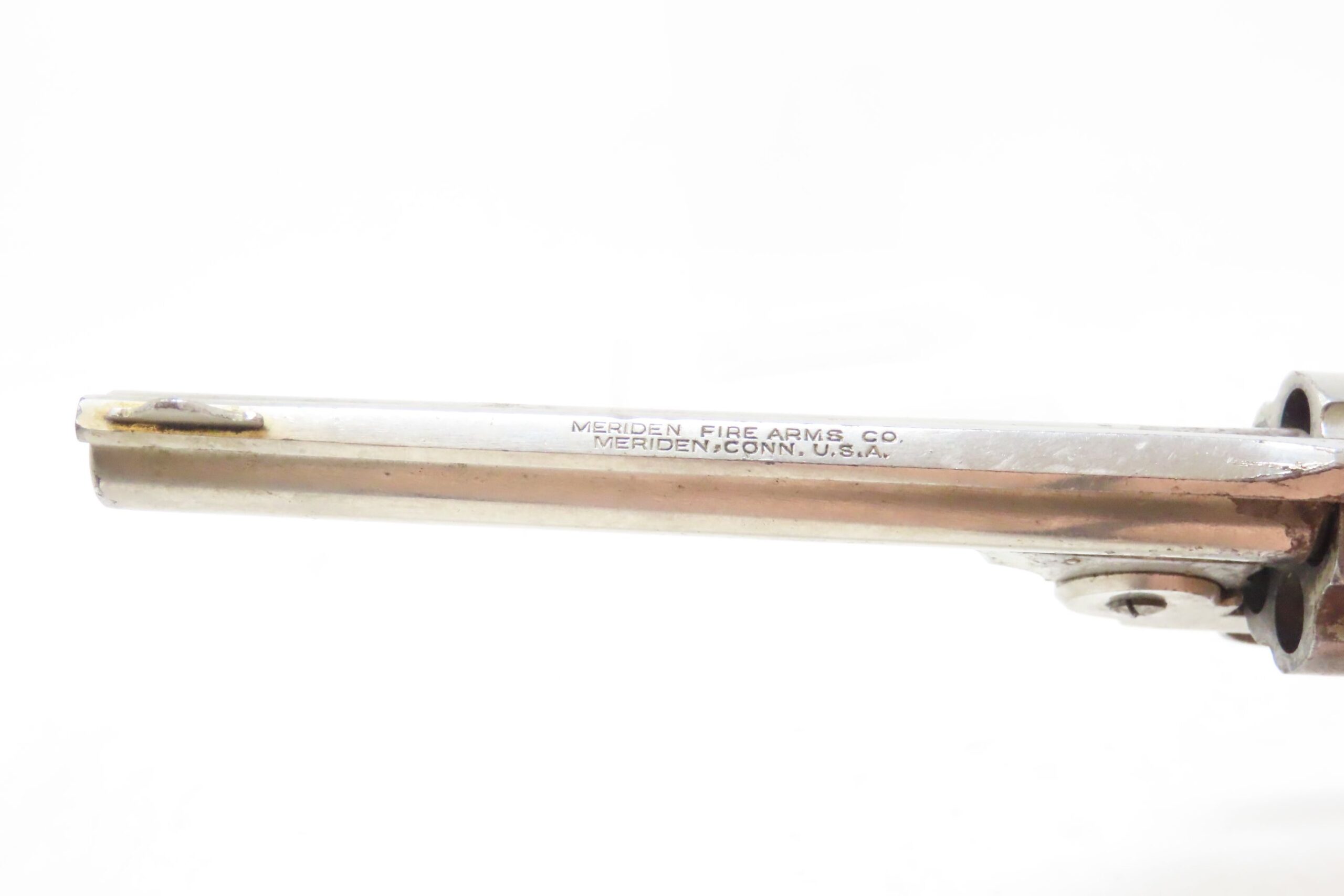 Meriden Firearms Co. Top Break Revolver with Pearl Grips 9.16 C ...