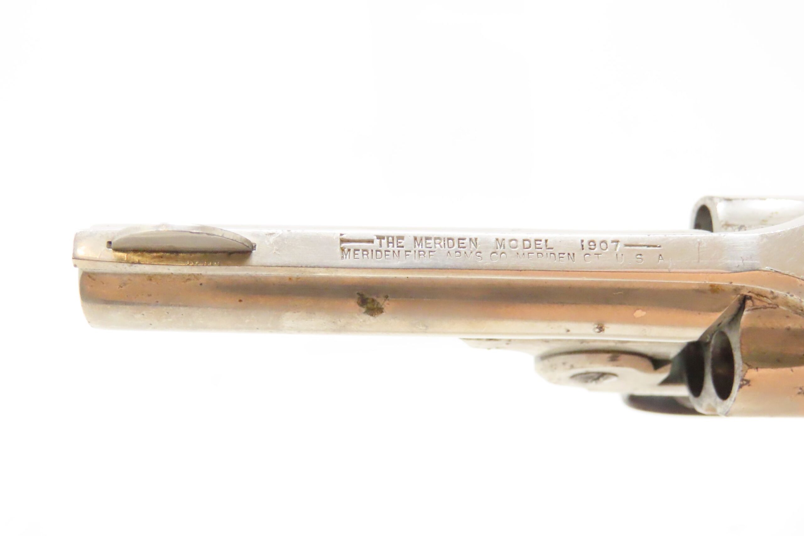Meriden Firearms Model 1907 Revolver 9.13 C&RAntique009 | Ancestry Guns