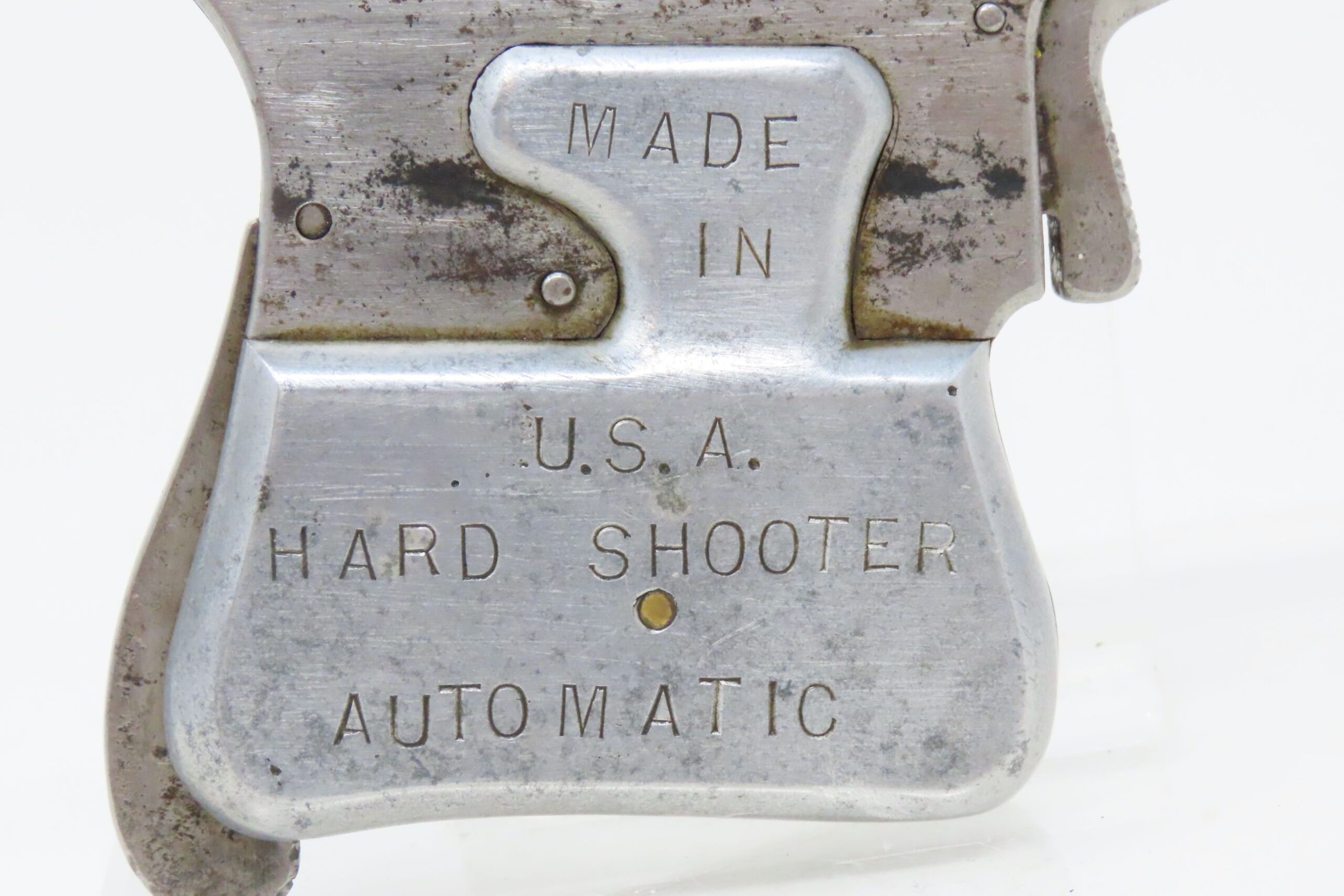 P.P. Belt American Bullpup Hard Shooter Automatic Single Shot Pistol 8. ...