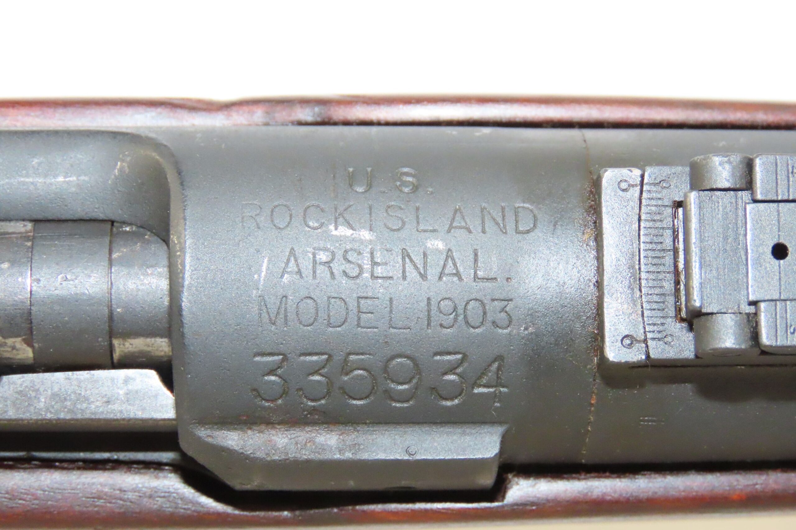 Rock Island Arsenal model 1903 Botlt Action Rifle 9.12 C&RAntique008 ...