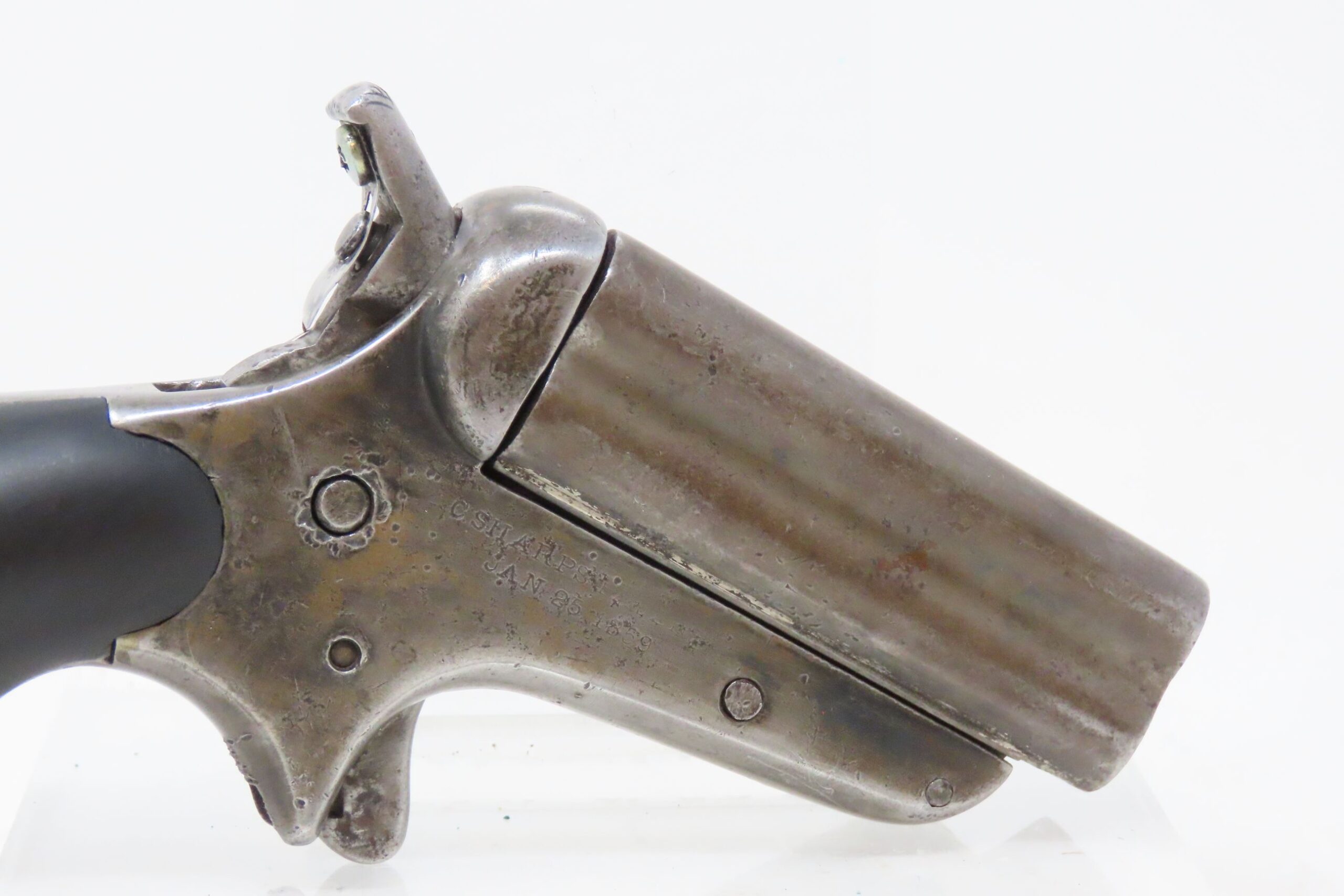 Sharps Model 4 Pepperbox Pistol 8.29 C&RAntique016 | Ancestry Guns