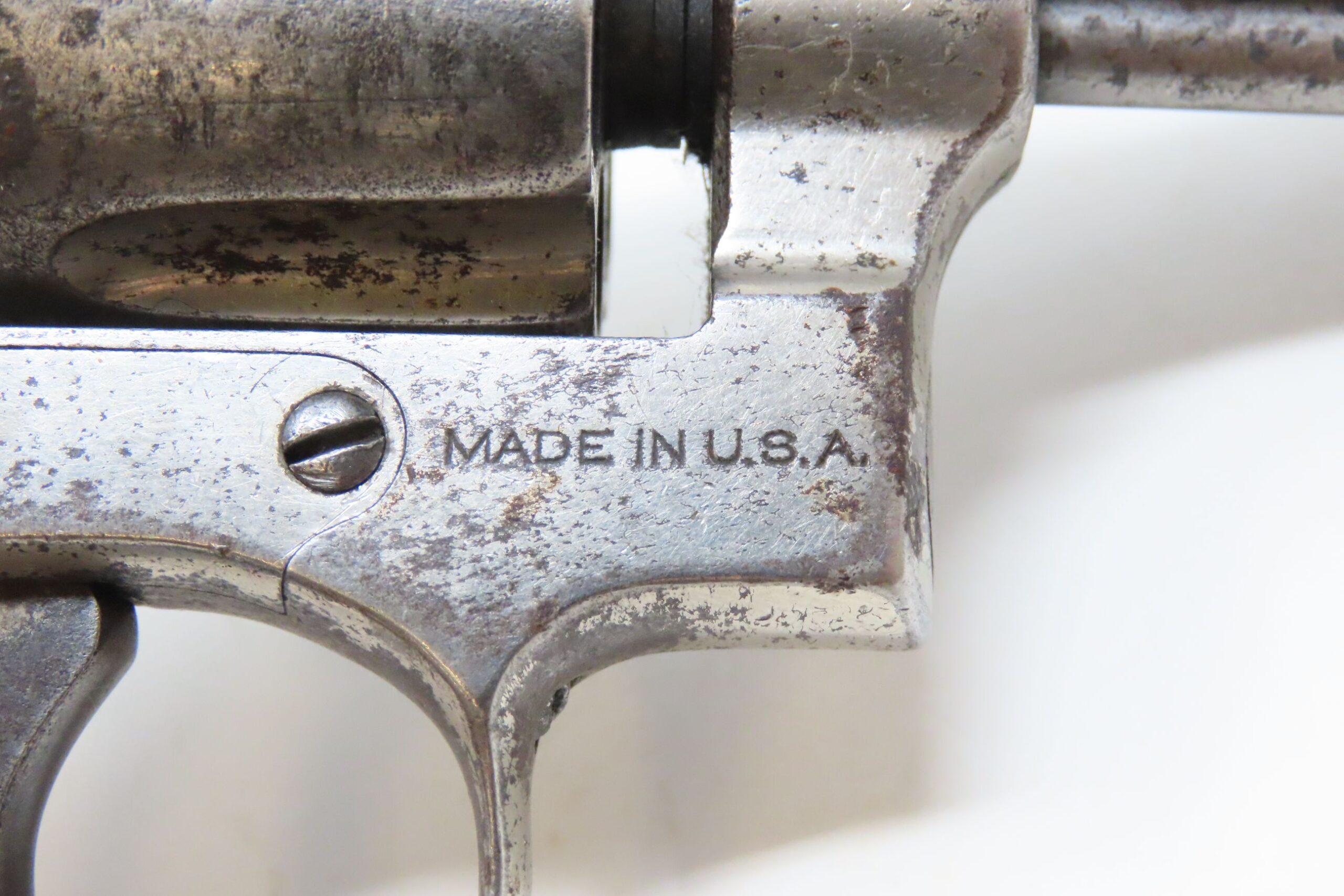 Smith & Wesson .32 Hand Ejector Third Model Revolver with Stag Grips 9. ...