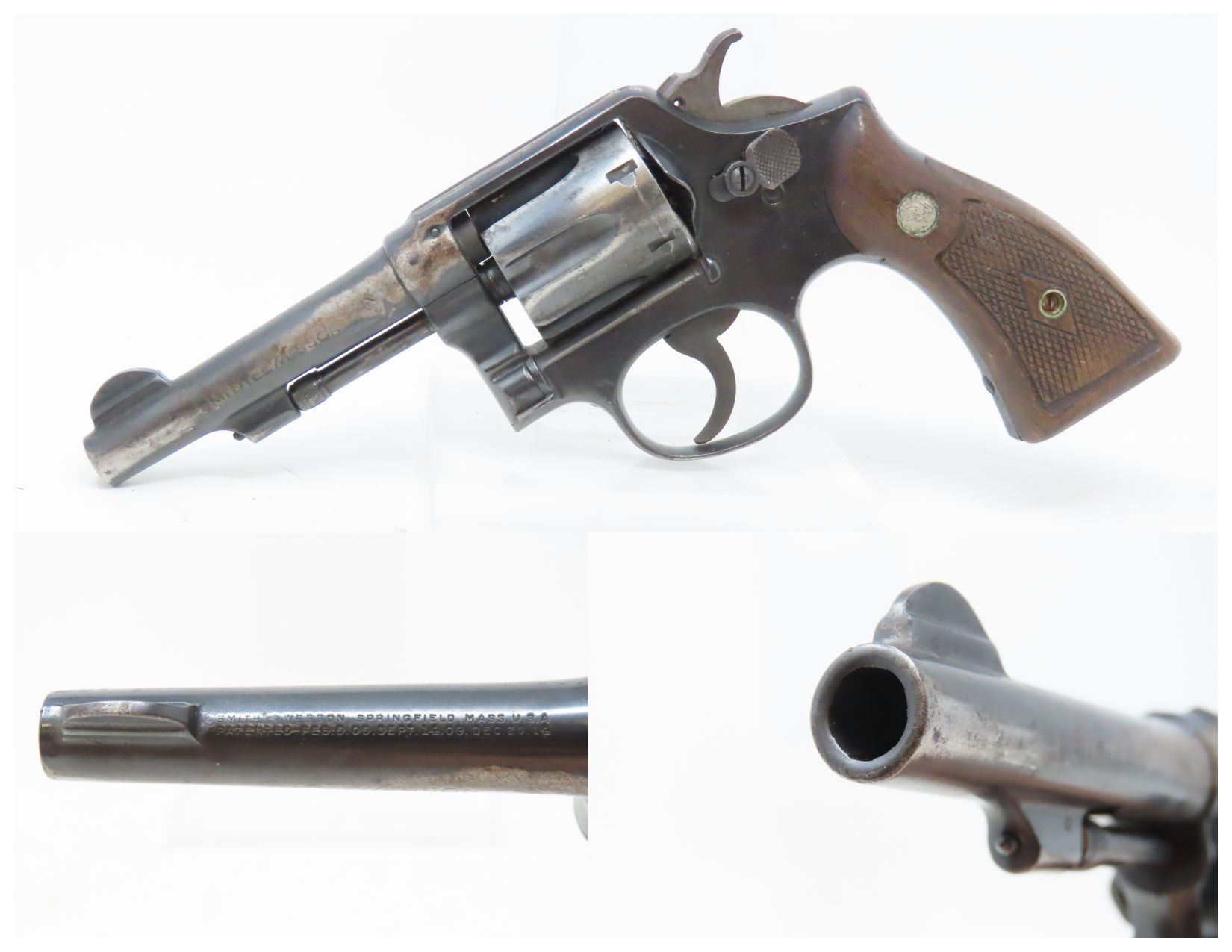 Smith & Wesson VIctory Model Revolver 9.5 C&RAntique001 | Ancestry Guns