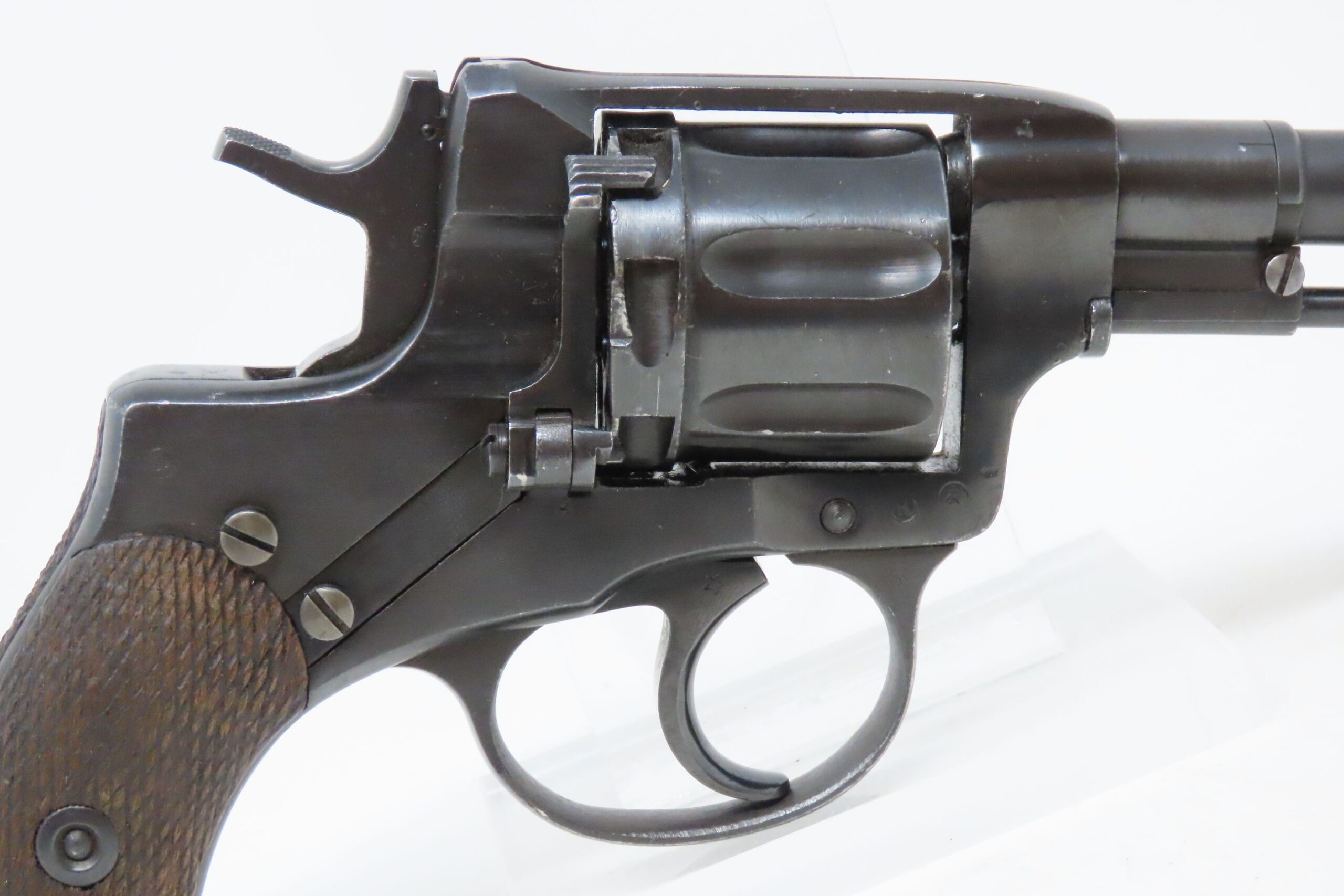 Soviet Tula Model 1895 Nagant Revolver 8.18 C&RAntique019 | Ancestry Guns