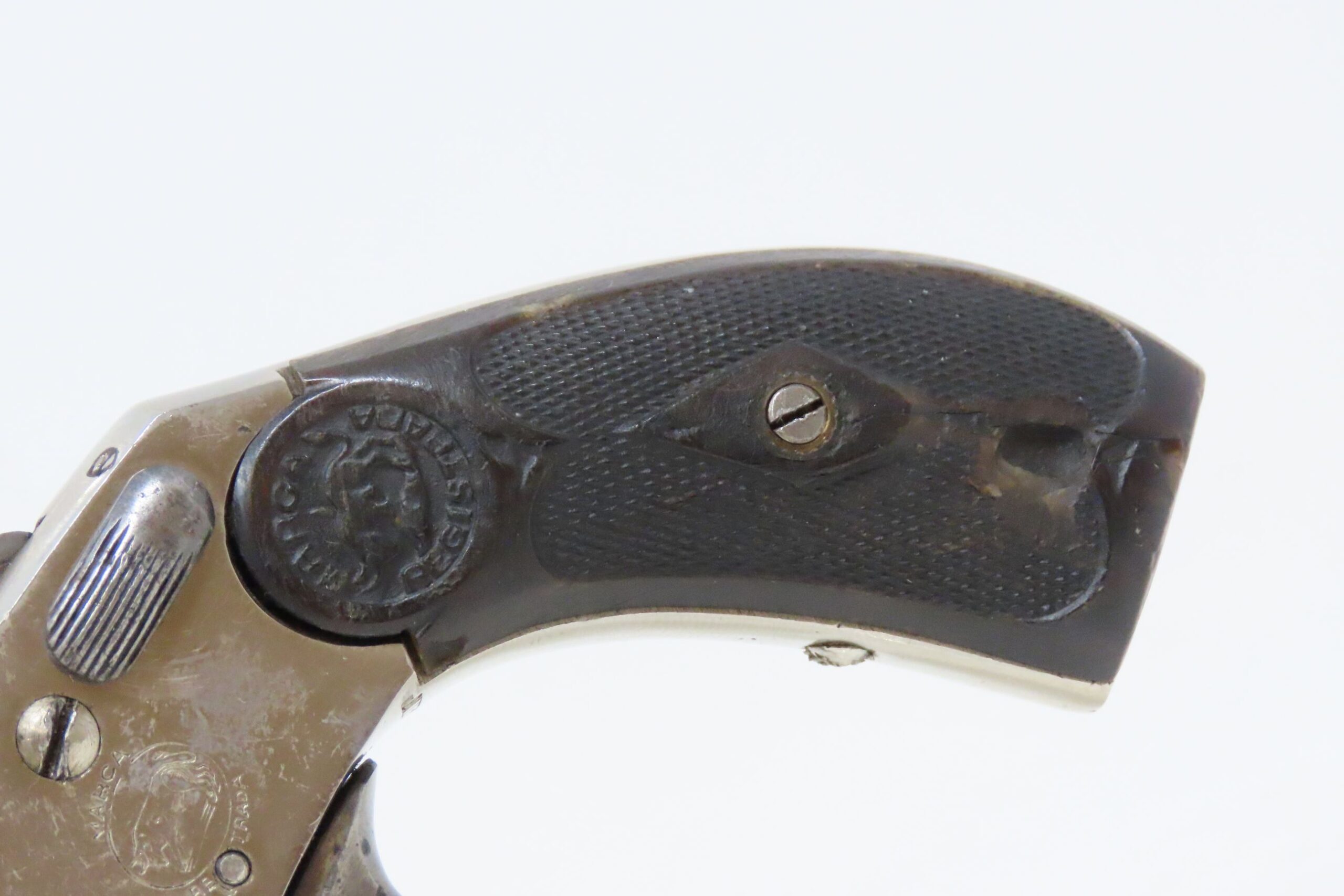 Spanish Top Break Revolver 9.5 C&RAntique003 | Ancestry Guns