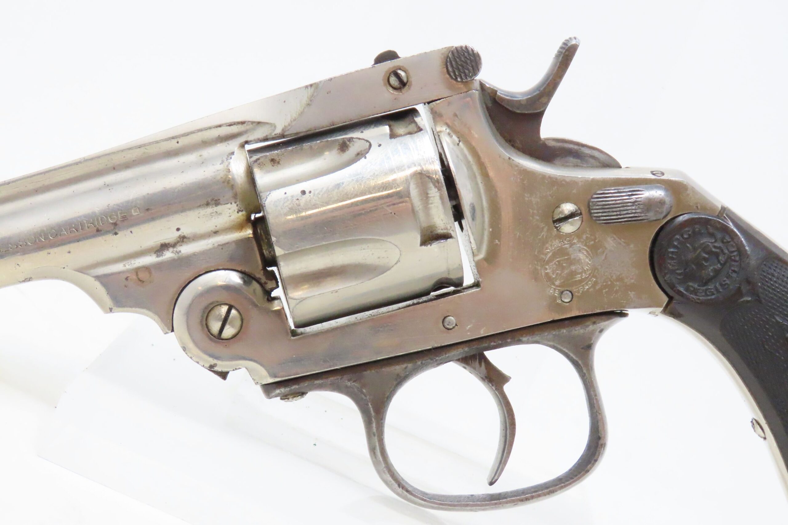 Spanish Top Break Revolver 9.5 C&RAntique004 | Ancestry Guns