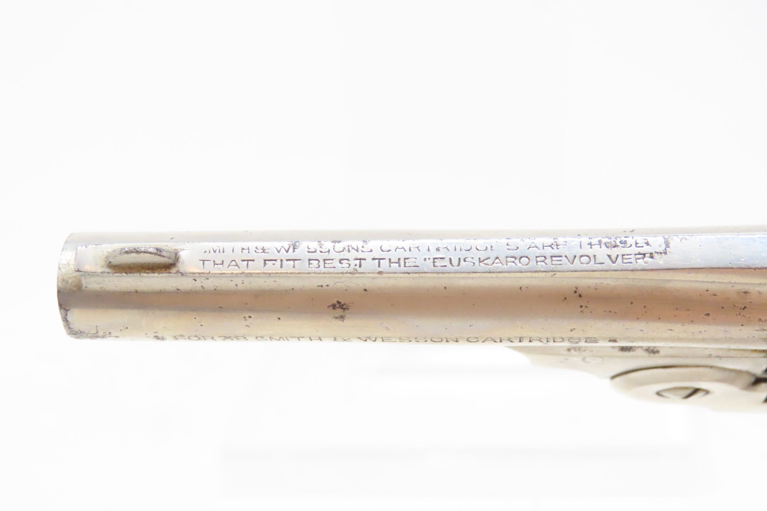 Spanish Top Break Revolver 9.5 C&RAntique009 | Ancestry Guns