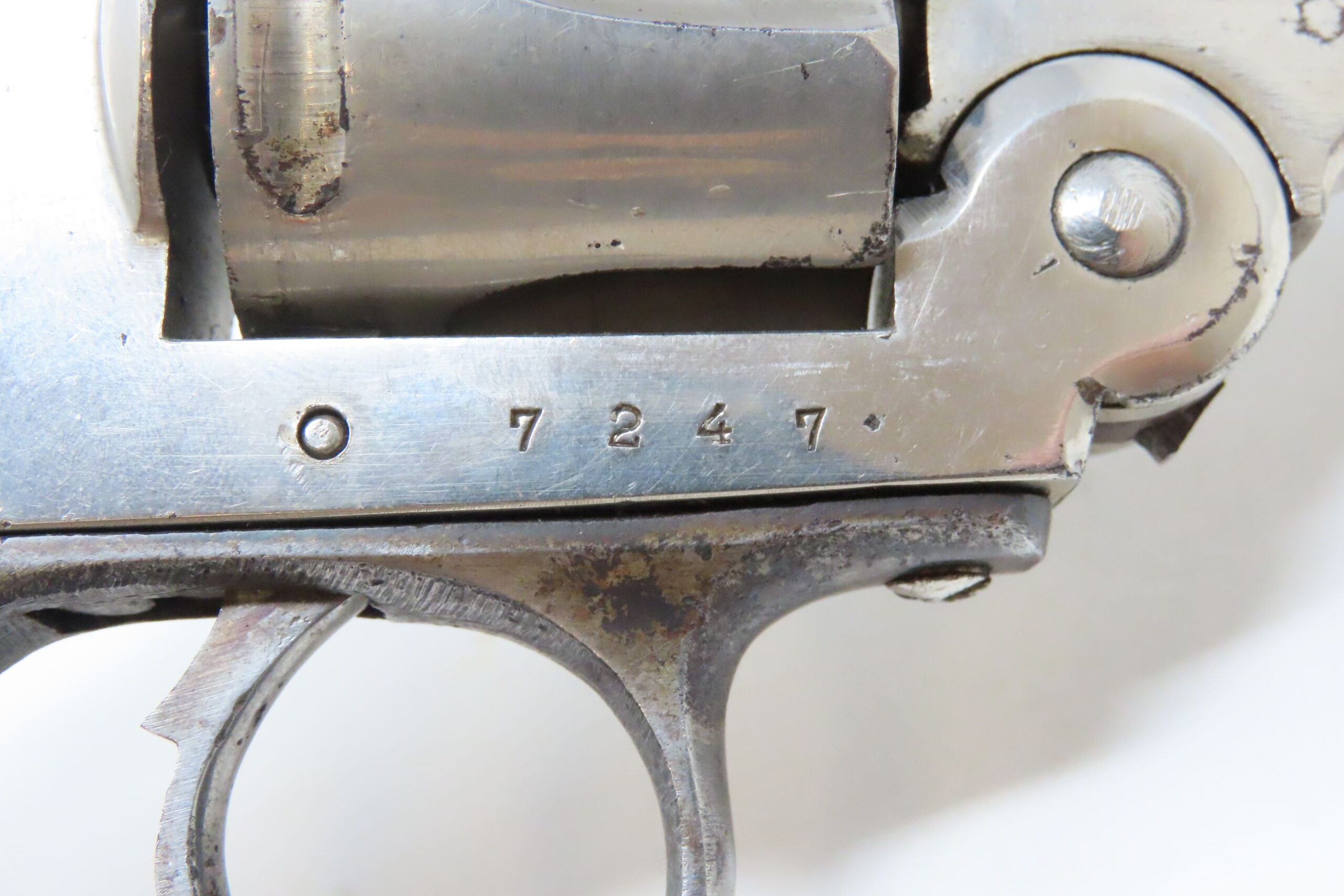 Spanish Top Break Revolver 9.5 C&RAntique014 | Ancestry Guns