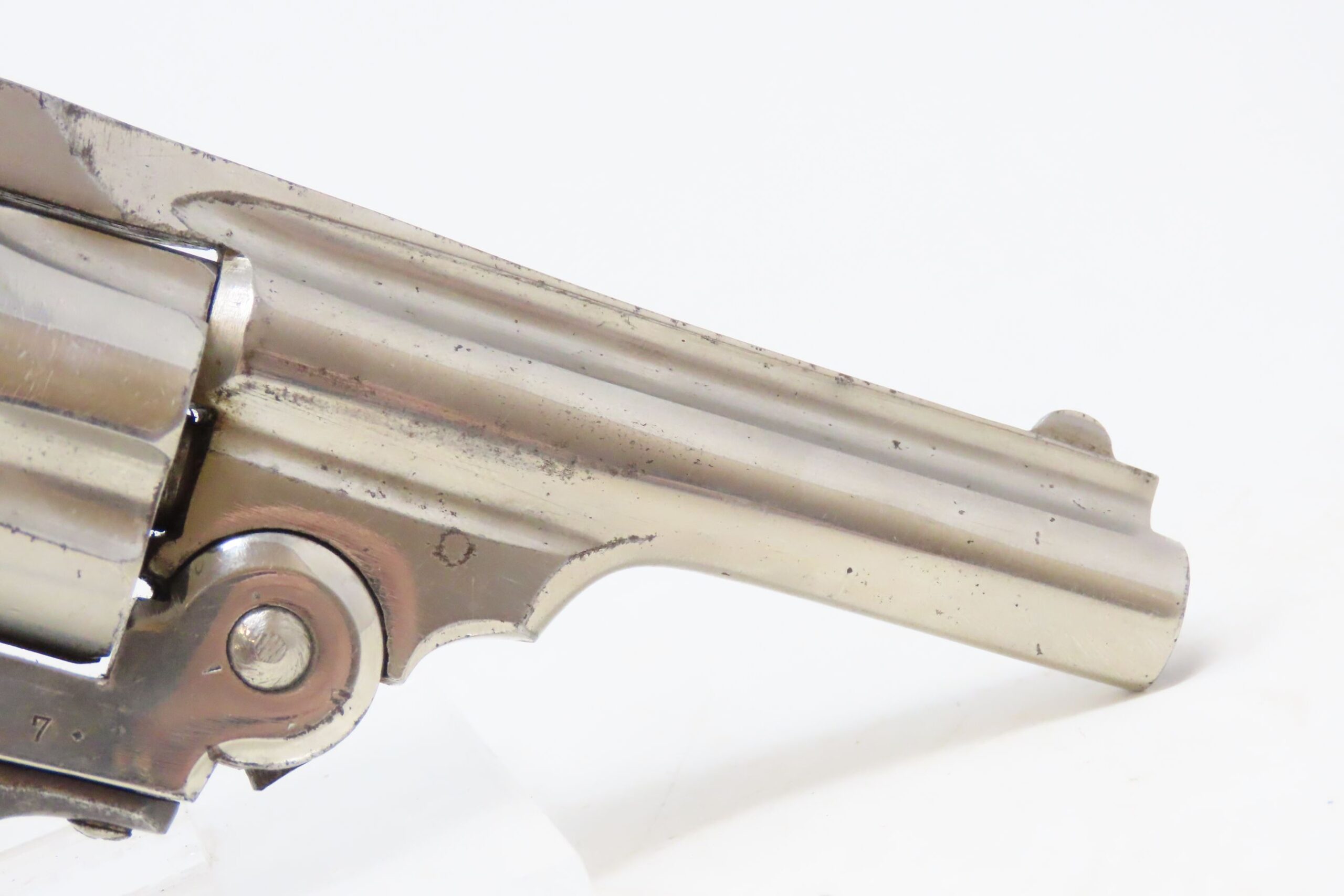 Spanish Top Break Revolver 9.5 C&RAntique018 | Ancestry Guns