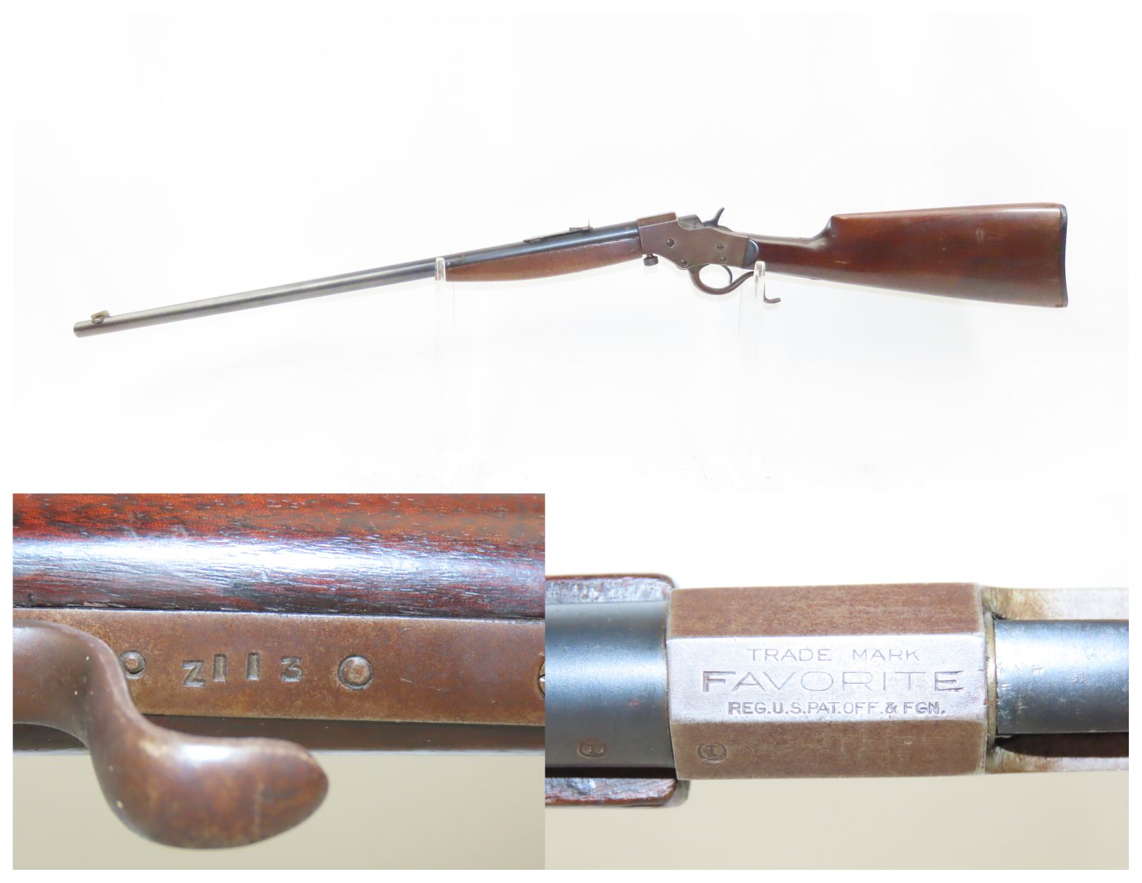 Stevens Favorite Model 1915 Rifle 9.8 C&RAntique001 | Ancestry Guns