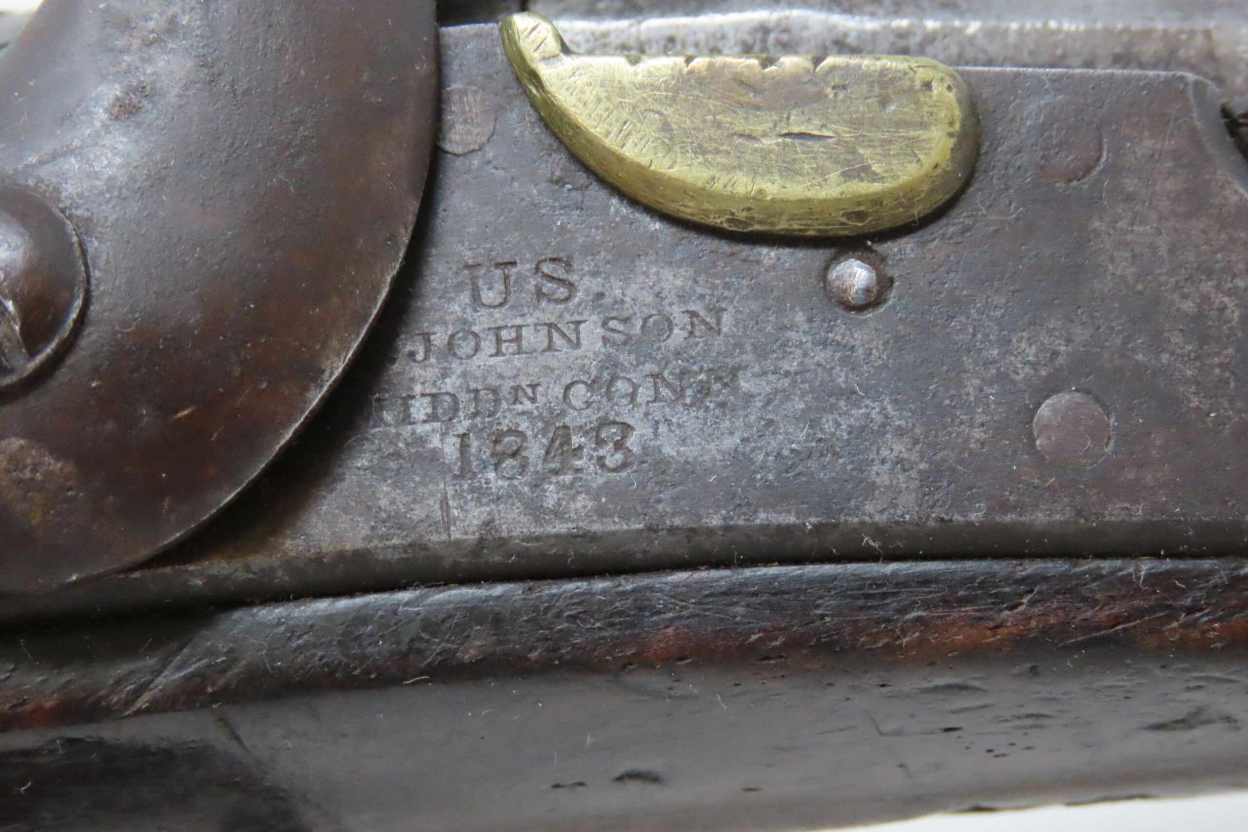U.S. Johnson MOdel 1836 Conversion Pistol 8.25 C&RAntique006 | Ancestry ...