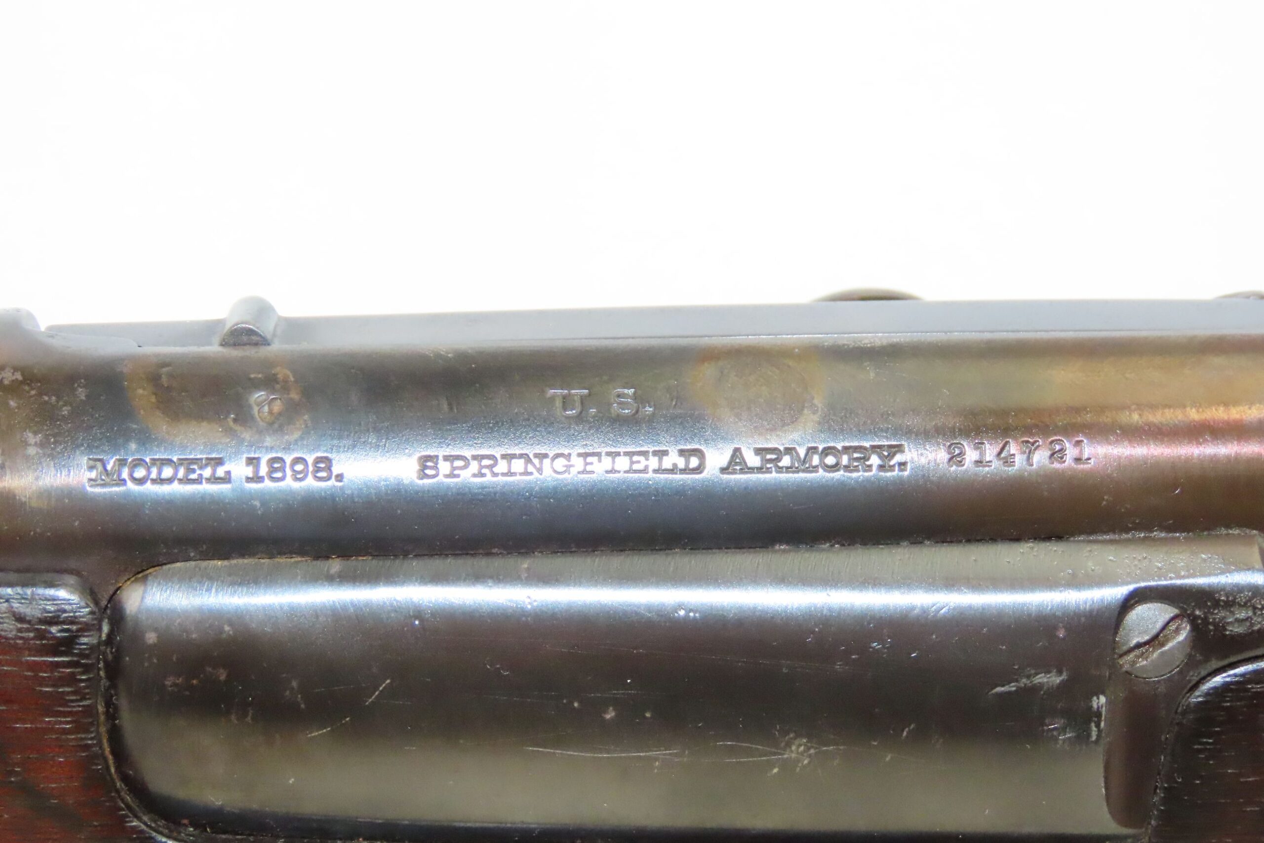 U.S. Springfield Armory Model 1898 Krag Jorgensen Rifle 8.26 C ...