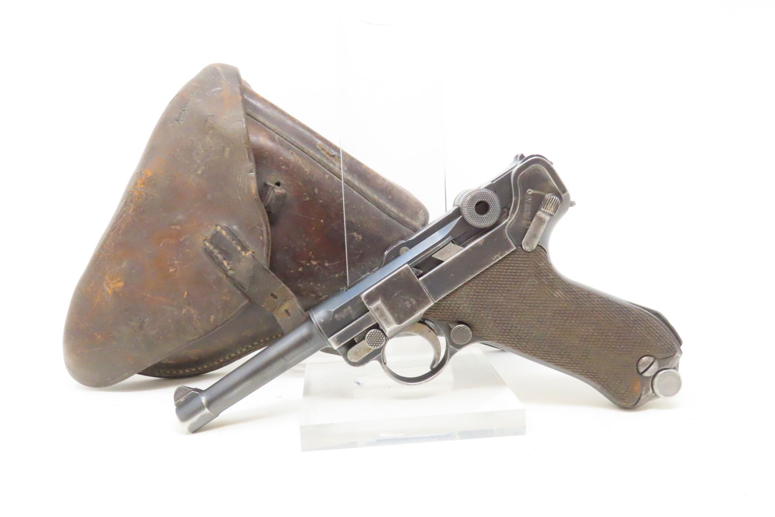 WWI German DWM Model 1914 Military Luger Semi Automatic Pistol with ...