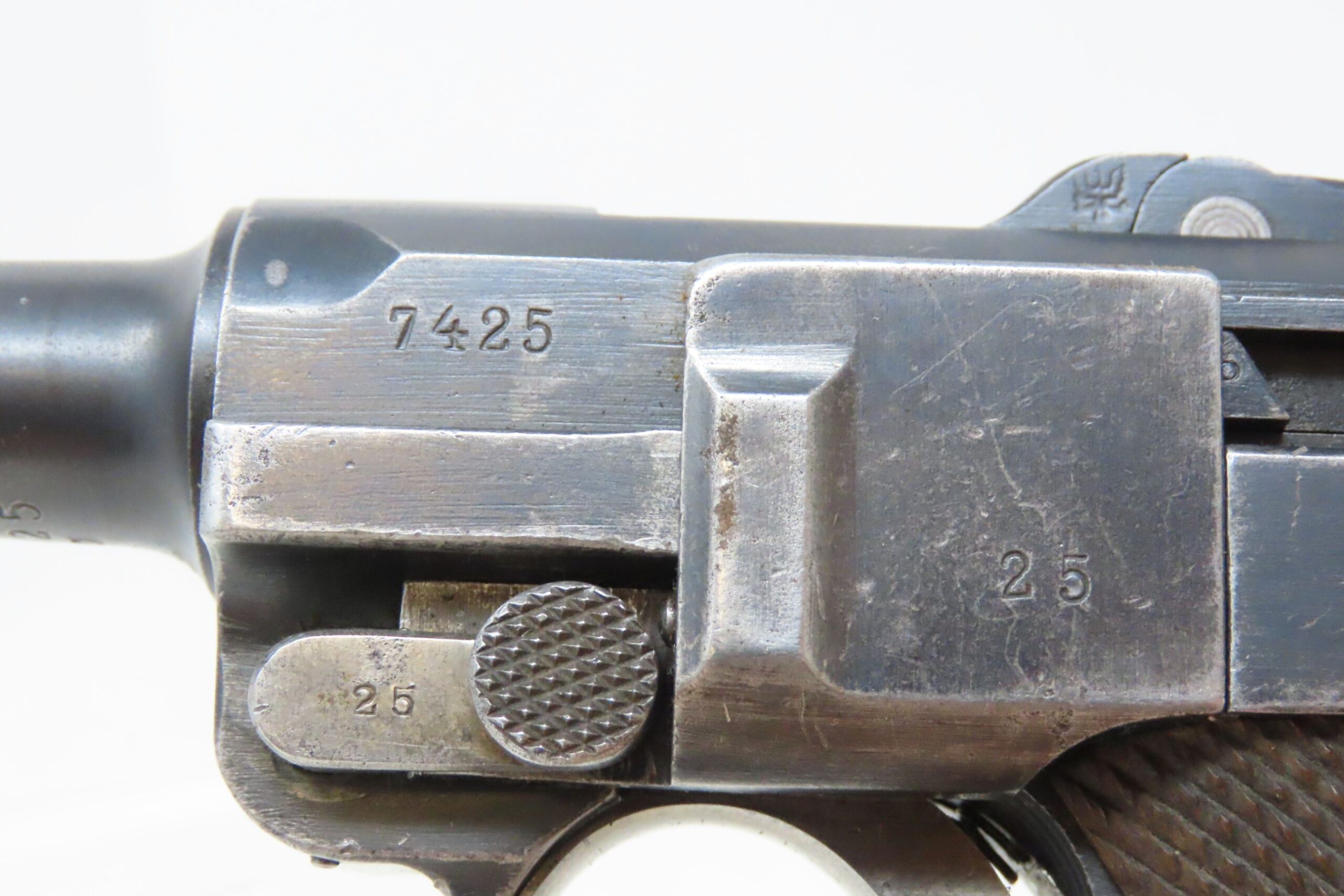WWI German DWM Model 1914 Military Luger Semi Automatic Pistol with ...
