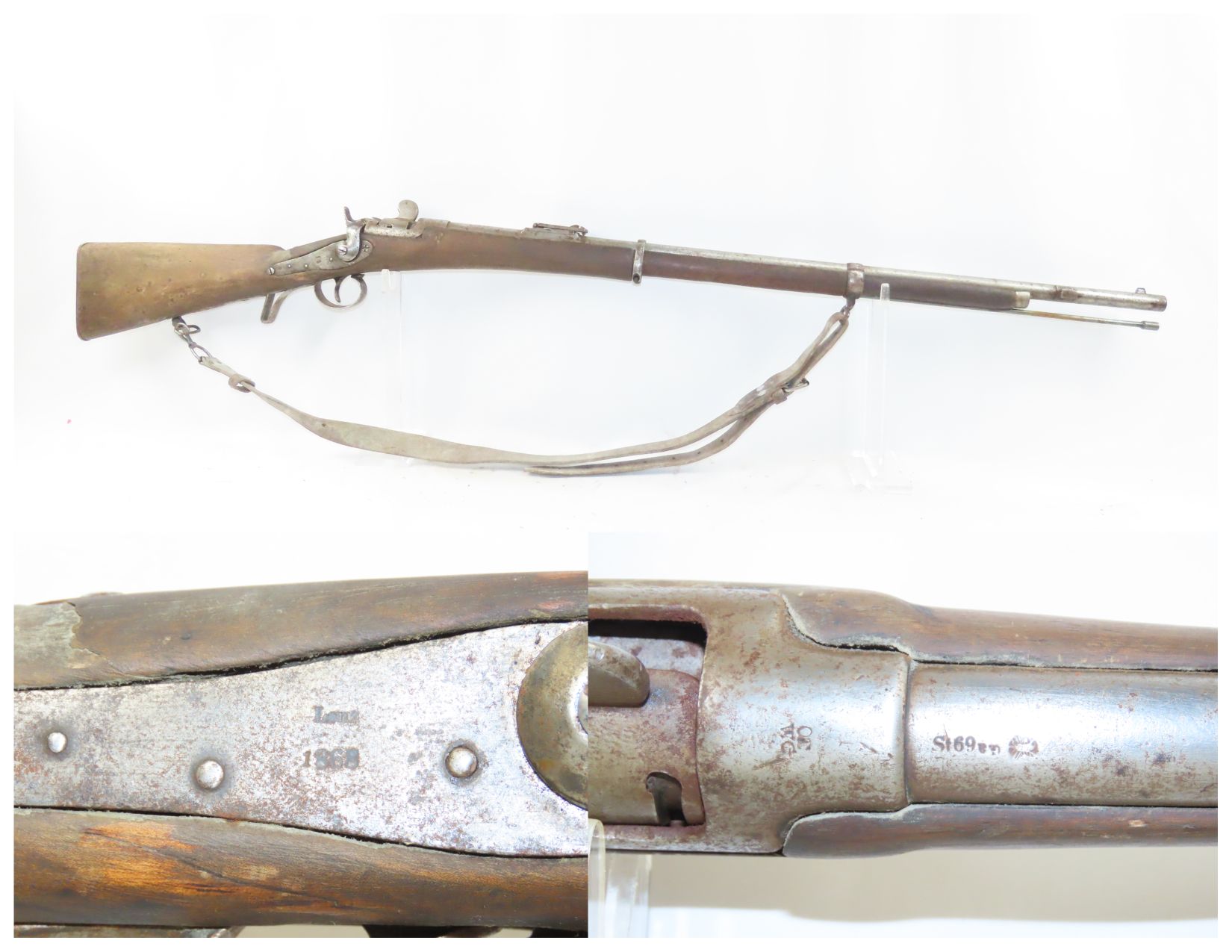 Austrian Model 1867 Werndl Holub Rifle 9.29 C&RAntique001 | Ancestry Guns