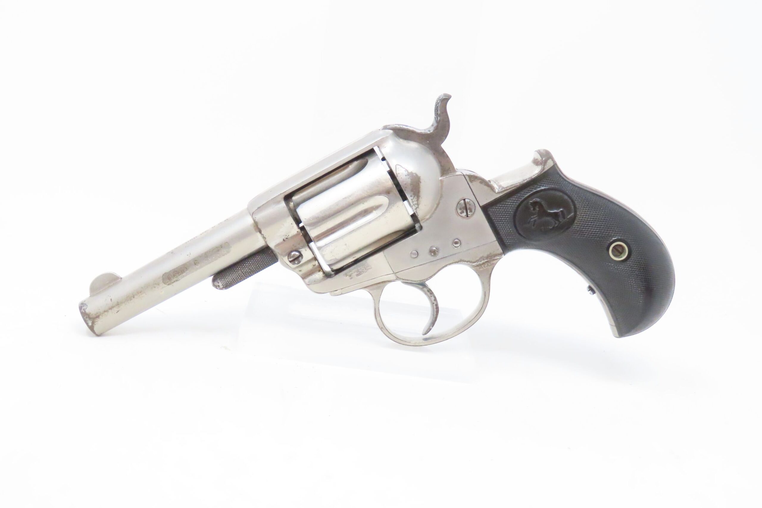 Colt Etched Panel Sheriff’s MOdl 1877 LIghtning Double Action Revolver ...