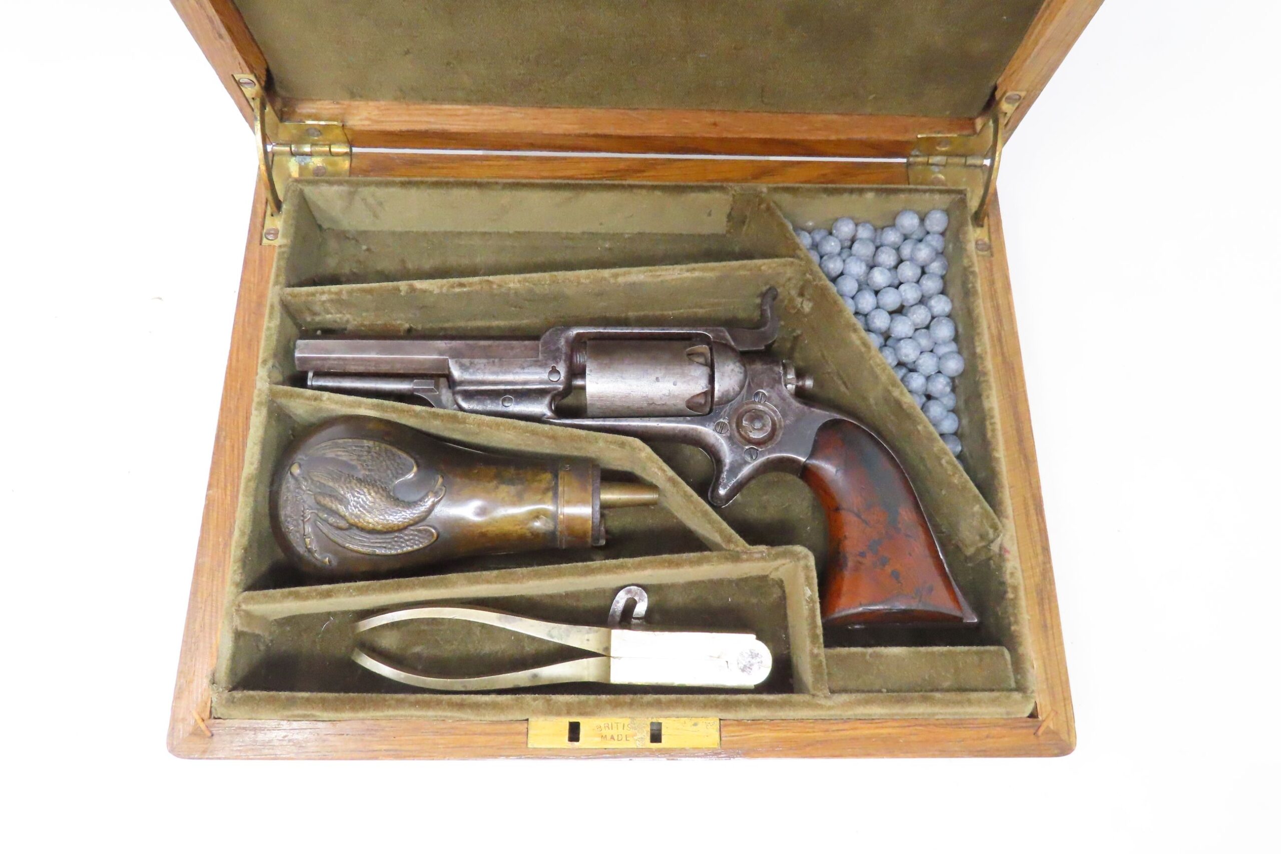 Colt Model 1855 Root Sidehammer Pocket Revolver 9.19 C&RAntique003 ...