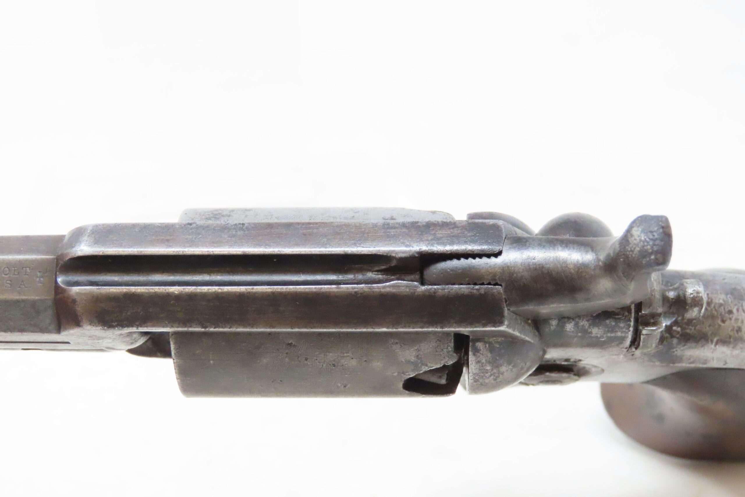 Colt Model 1855 Root Sidehammer Pocket Revolver 9.19 C&RAntique010 ...