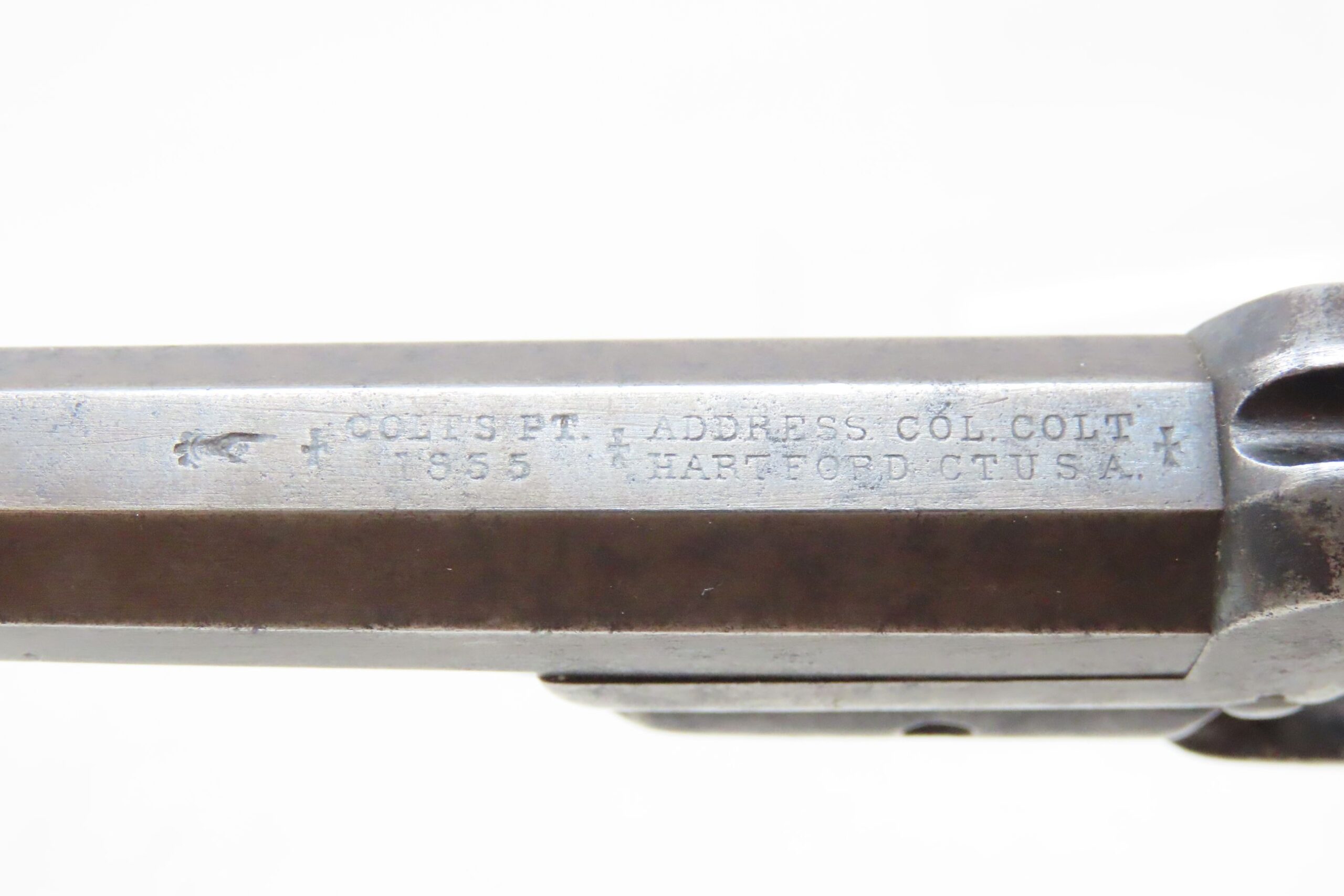 Colt Model 1855 Root Sidehammer Pocket Revolver 9.19 C&RAntique011 ...
