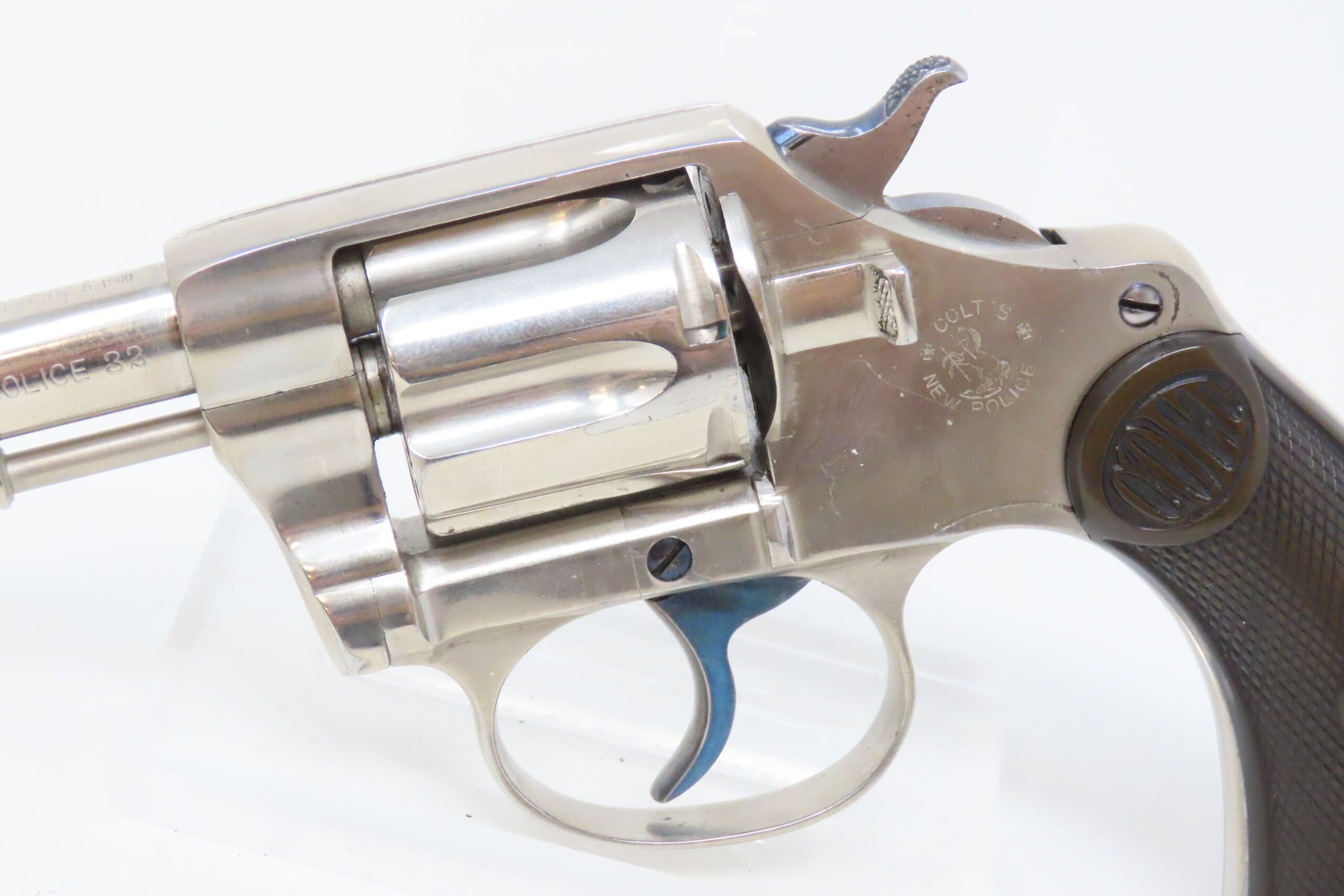 Colt New Police Revolver 8.19 C&RAntique004 | Ancestry Guns