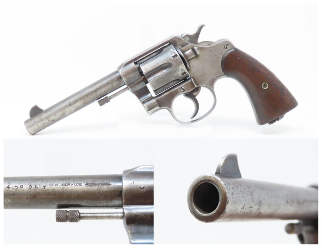 Colt New Service Double Action Revolver British Military Proofs 9.5 C ...