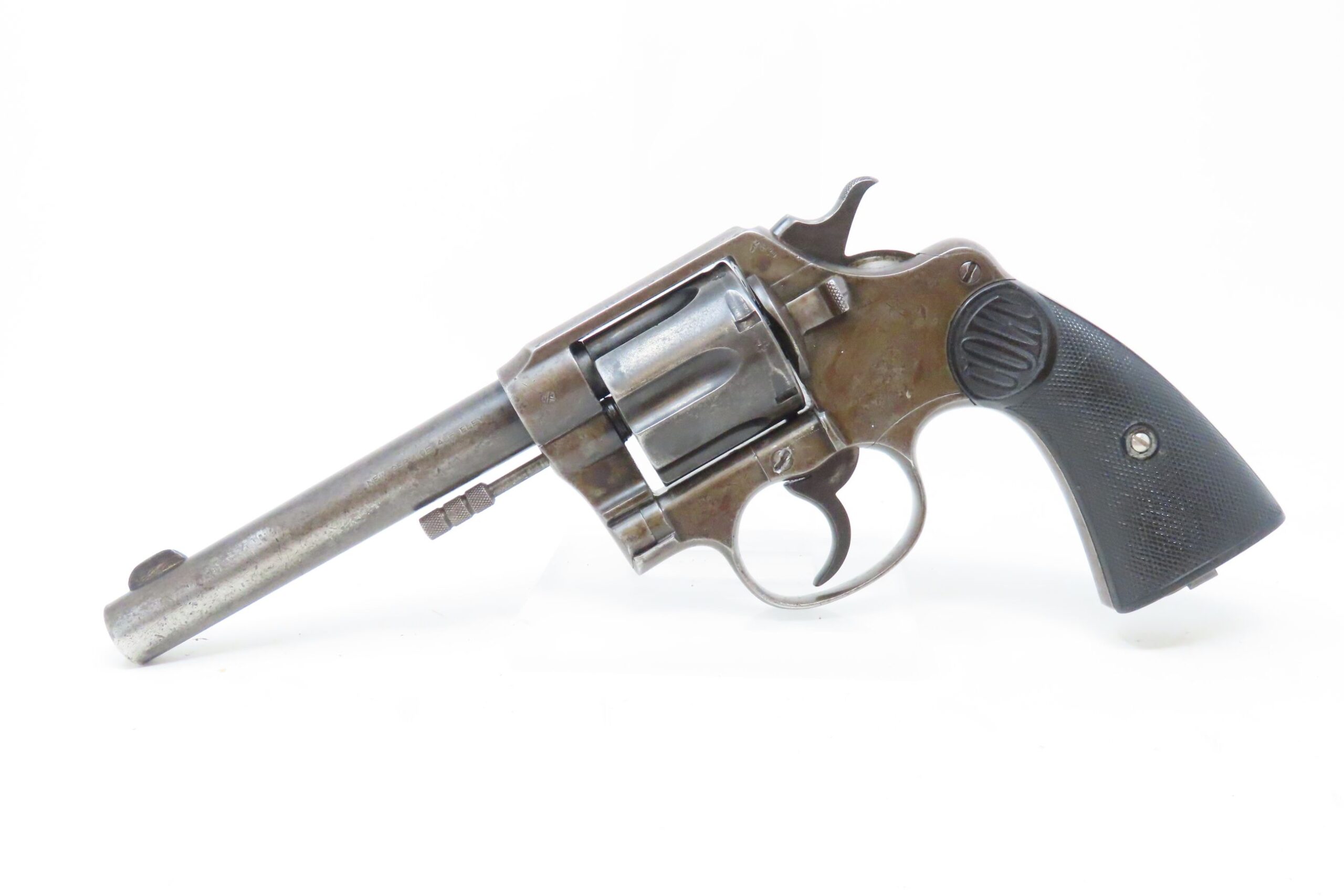 Colt New Service Revolver in .455 Eley 9.5 C&RAntique002 | Ancestry Guns
