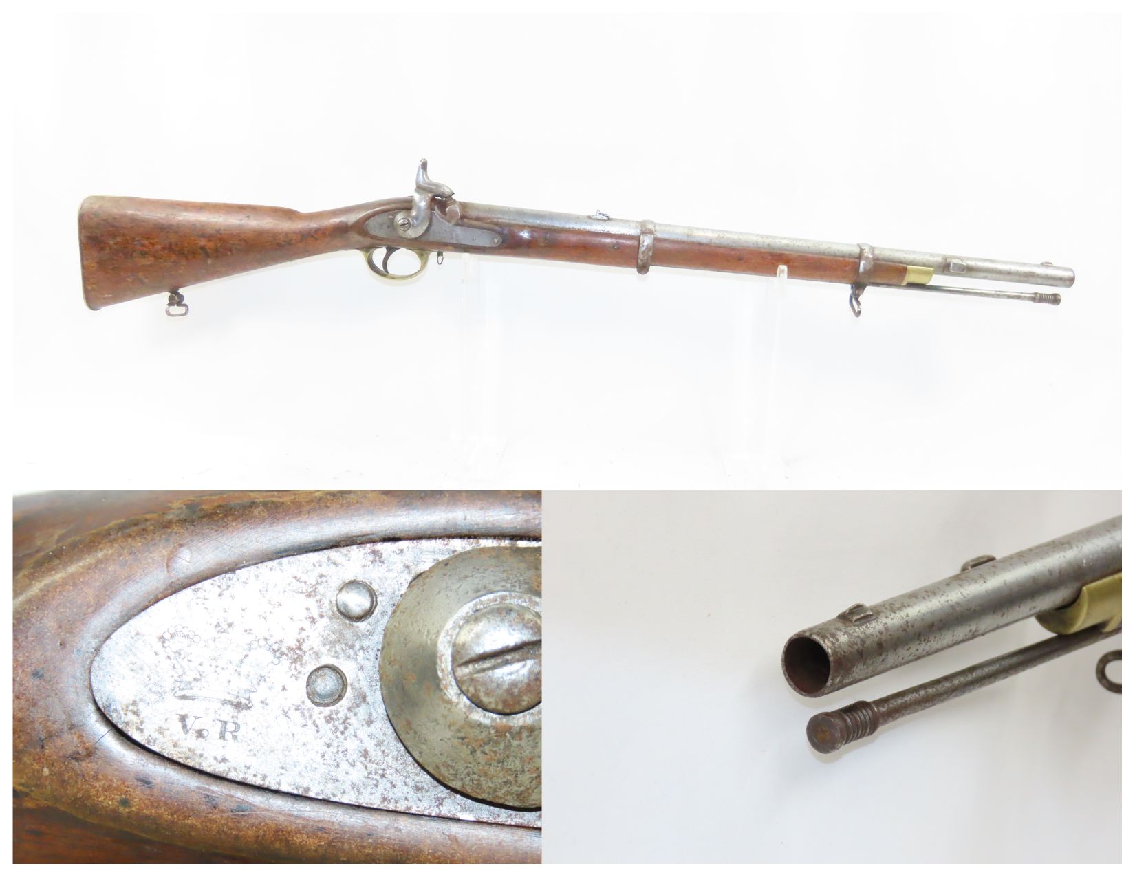 Enfield pattern 1853 Smoothbored Artillery Carbine 9.8 C&RAntique001 ...