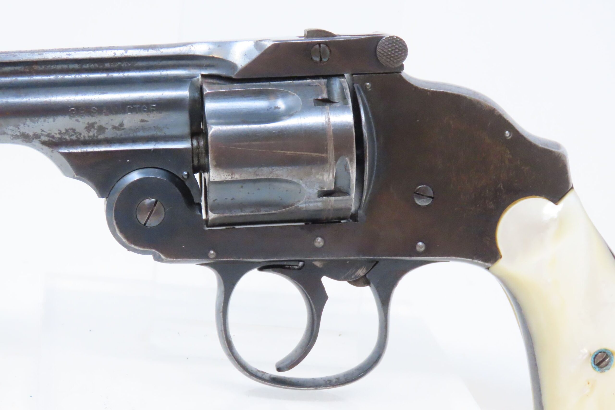 Harrington & Richardson Top Break Hammerless Revolver Pearl Grips 9.15 ...