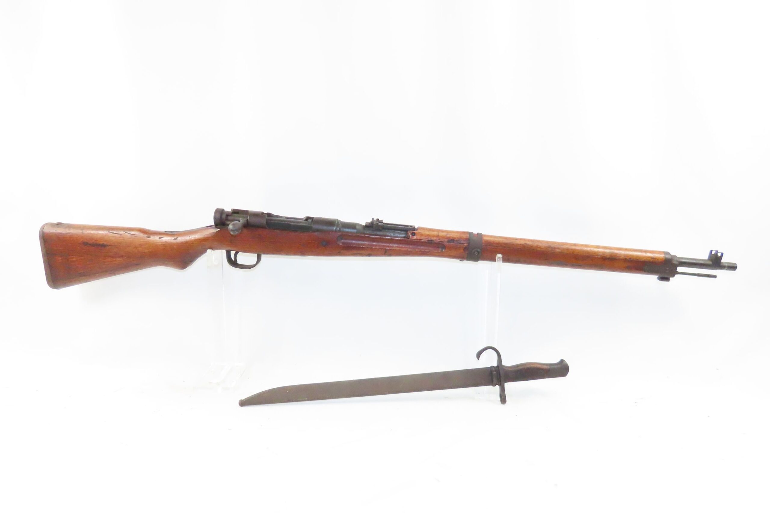 Japanese Toyo Kogyo Type 99 Arisaka Rifle with bayonet 9.29 C ...