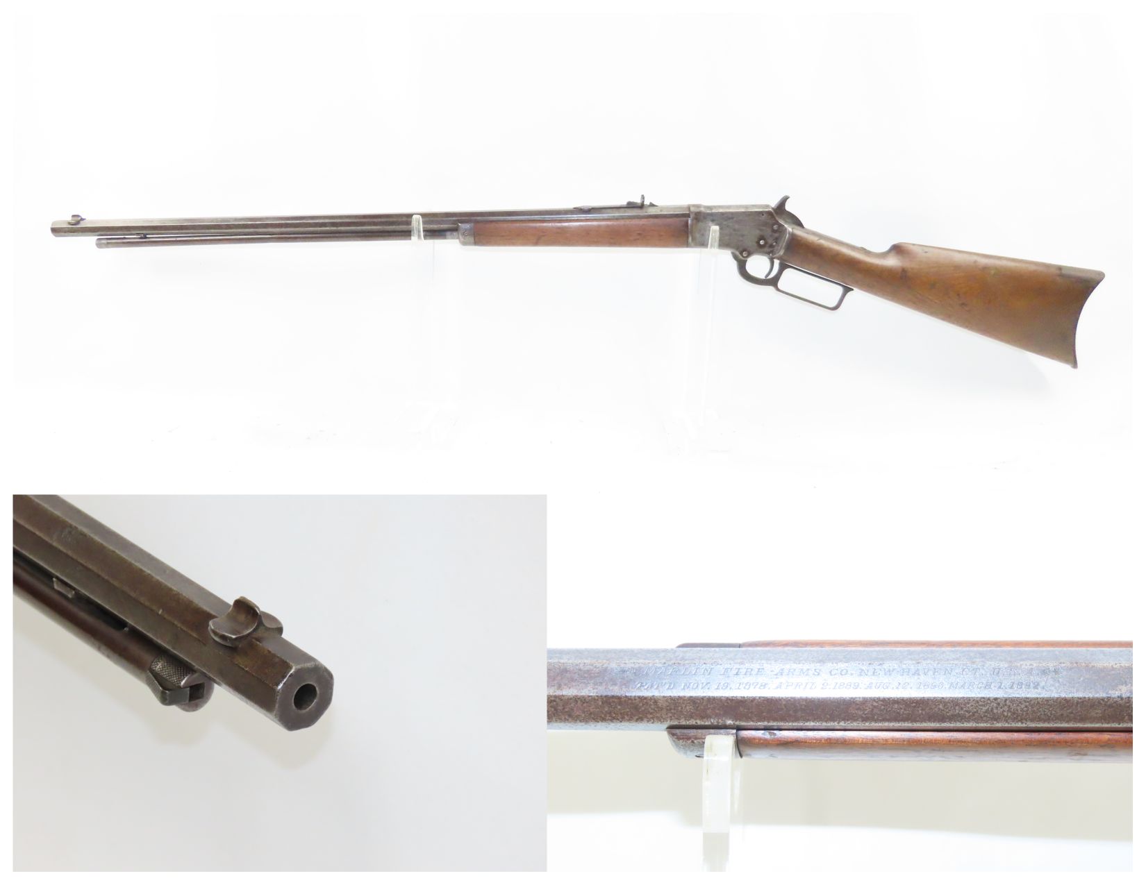 Marlin Model 1892 Rifle 9.26 C&RAntique001 | Ancestry Guns