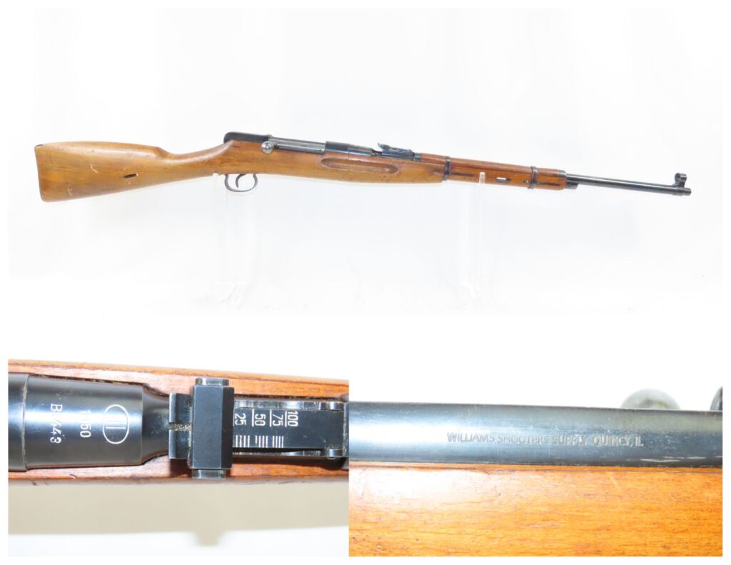 Polish Radom Mosin Nagant Style Single Shot Rifle 10.6 C&RAntique001 ...