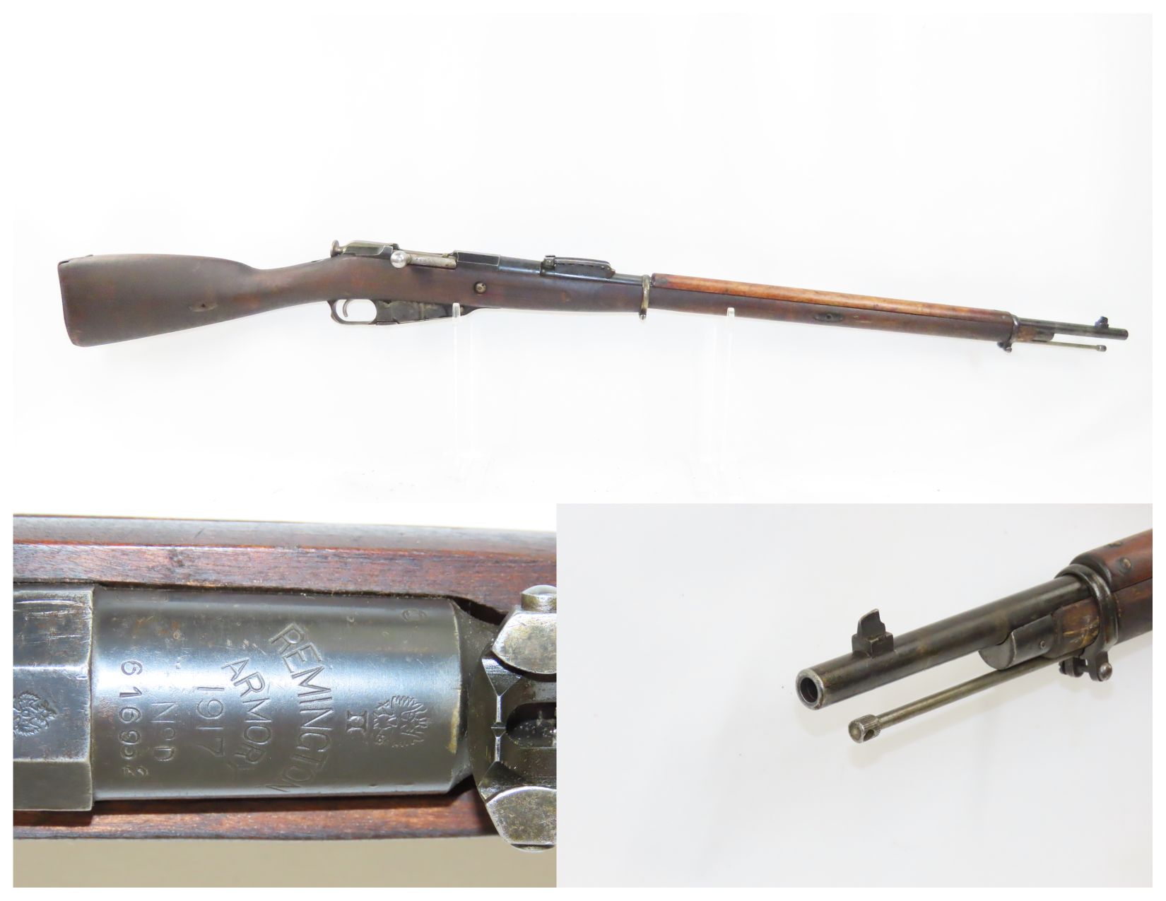 Remington Imperial Russian Contract Model 1891 Mosin Nagant Rifle 6.21 ...