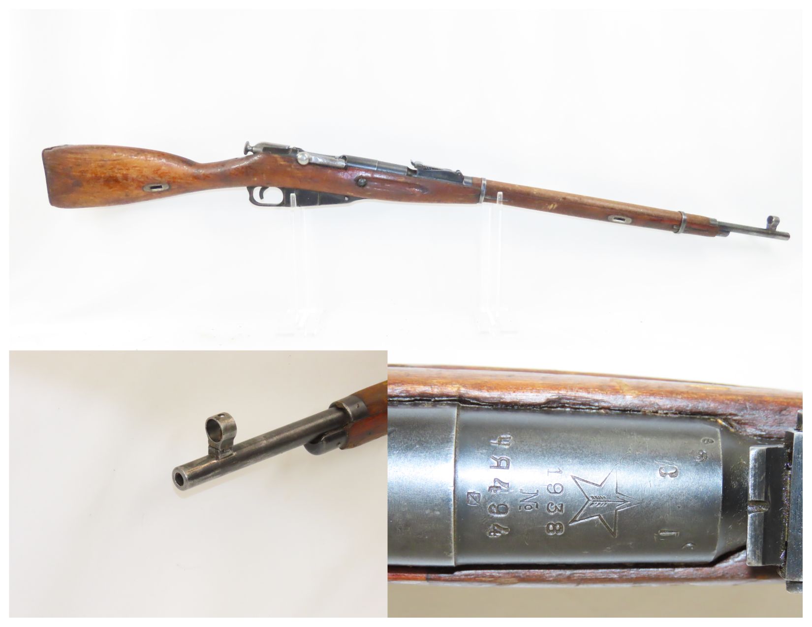 Soviet Tula Arsenal Model 1891 30 Mosin Nagant Rifle 6.07.22 C ...