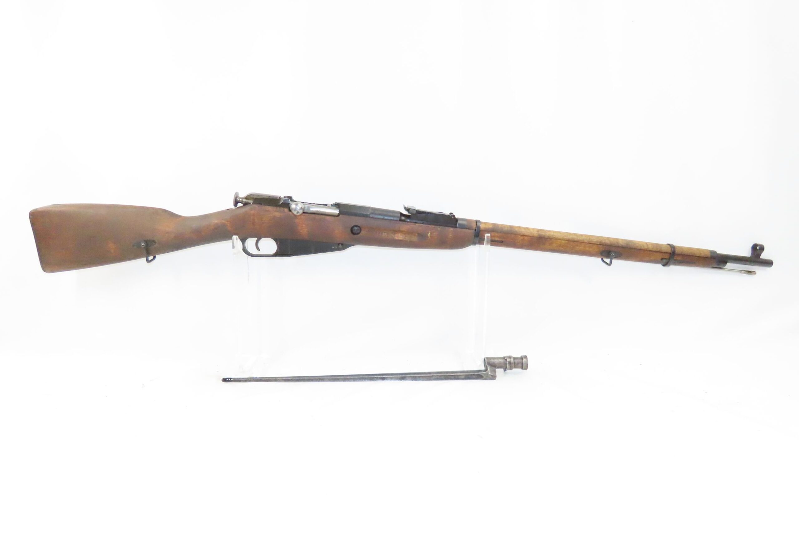 Soviet Tula Arsenal Model 1891 30 Mosin Nagant Rifle with bayonet 6.21 C&RAntique002 | Ancestry Guns