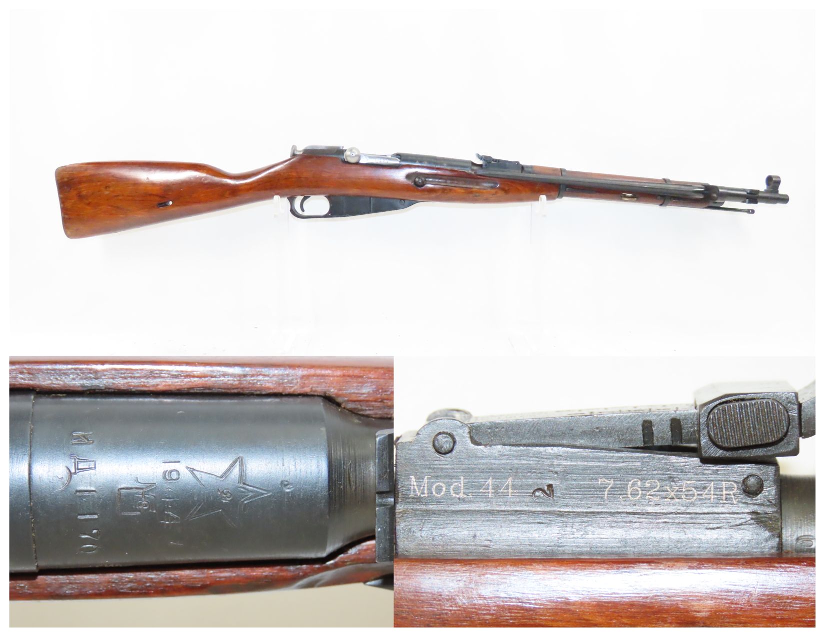 Soviet Tula M44 Carbine with bayonet 5.12.22 C&RAntique001 | Ancestry Guns