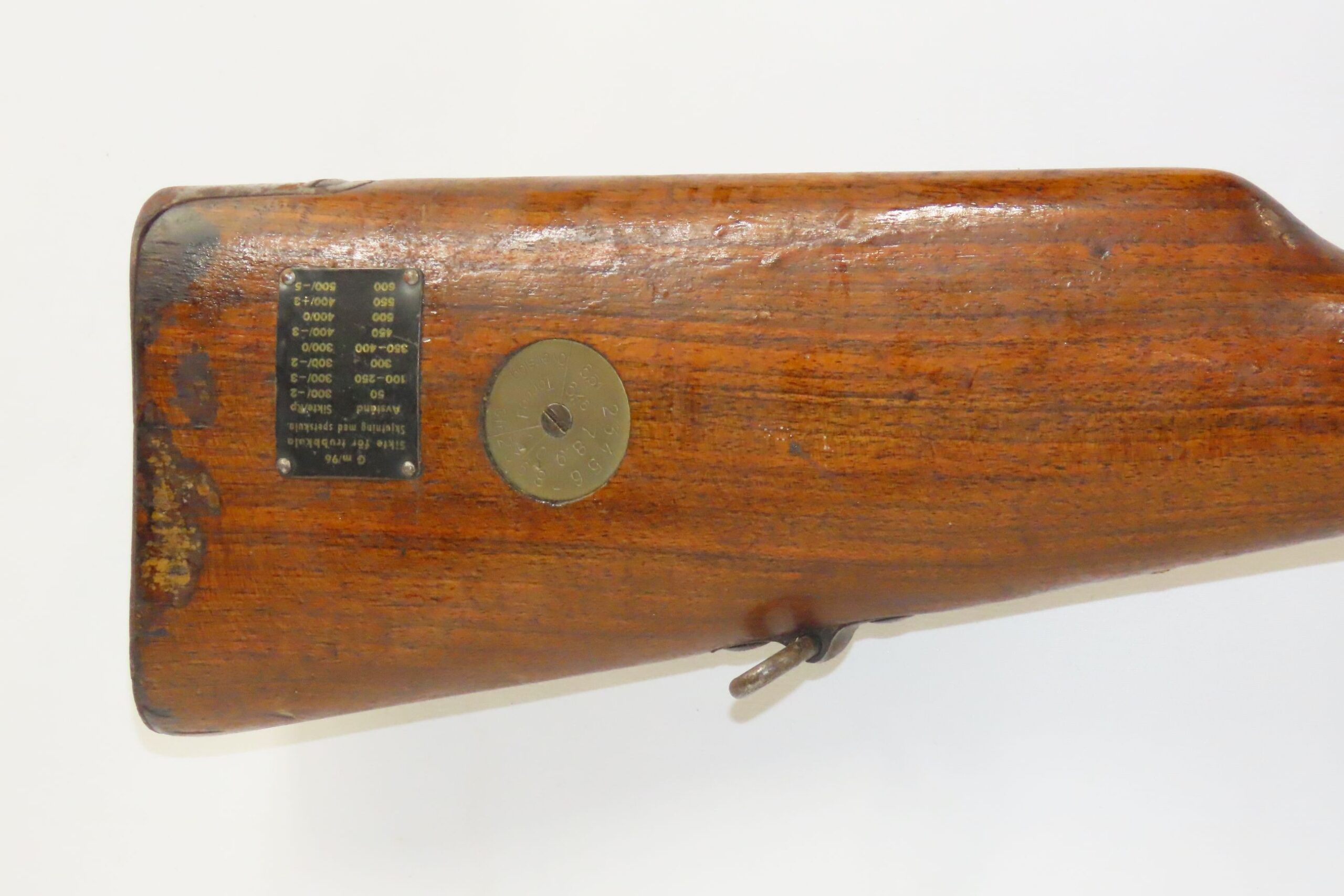 Swedish Contract Mauser Model 1896 Rifle 9.27 C&RAntique003 | Ancestry Guns