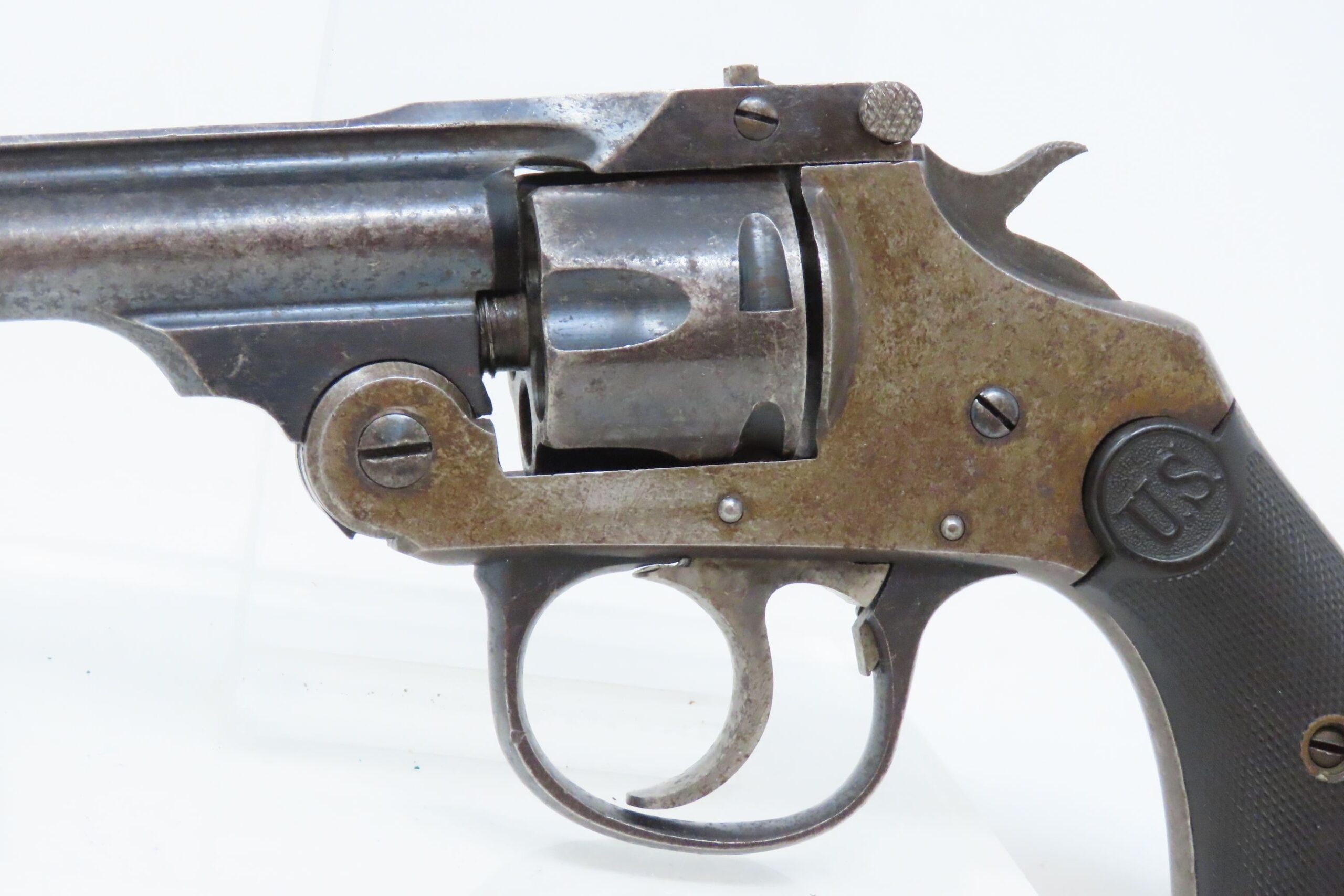 U.S. Revolver CO. Top Break Revolver 9.5 C&RAntique004 | Ancestry Guns