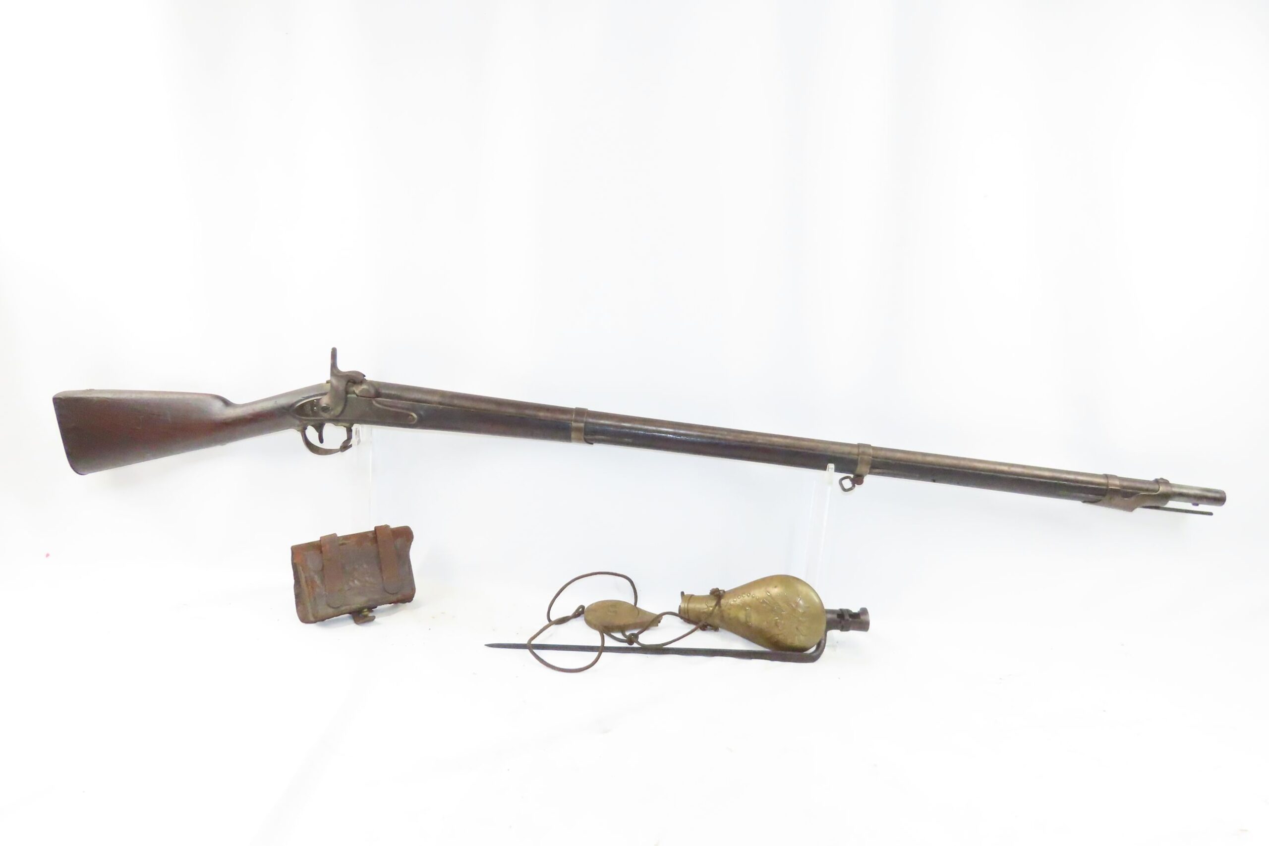 U.S. Springfield MOdel 1842 Percussion Musket 9.29 C&RAntique002 ...