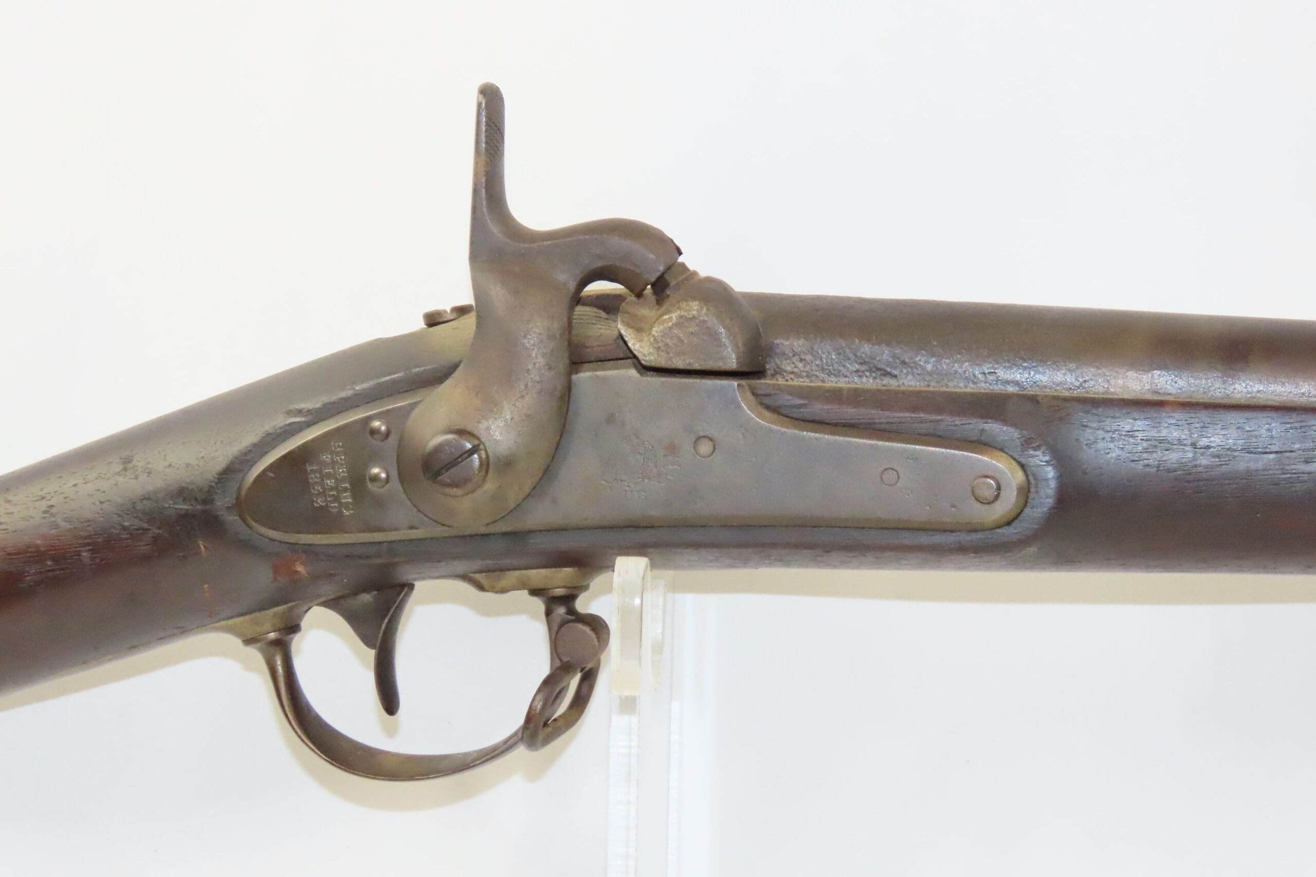 U.S. Springfield MOdel 1842 Percussion Musket 9.29 C&RAntique004 ...